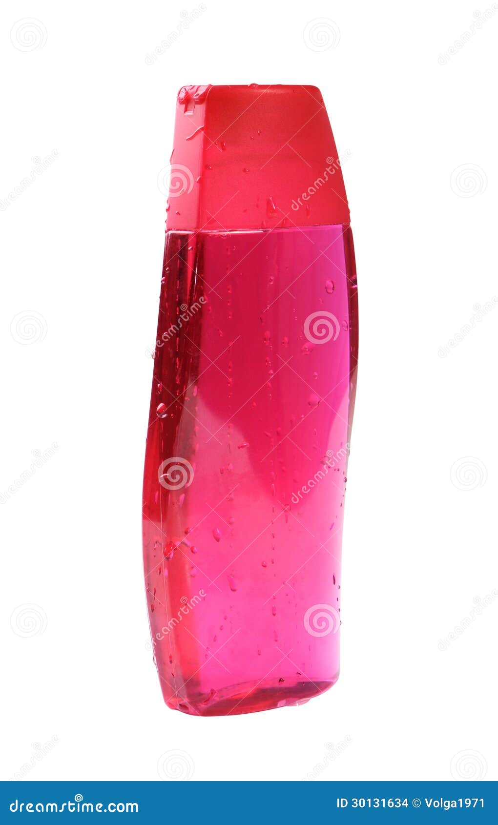 Shower Gel in Plastic Bottle Stock Photo - Image of cosmetics, effect ...