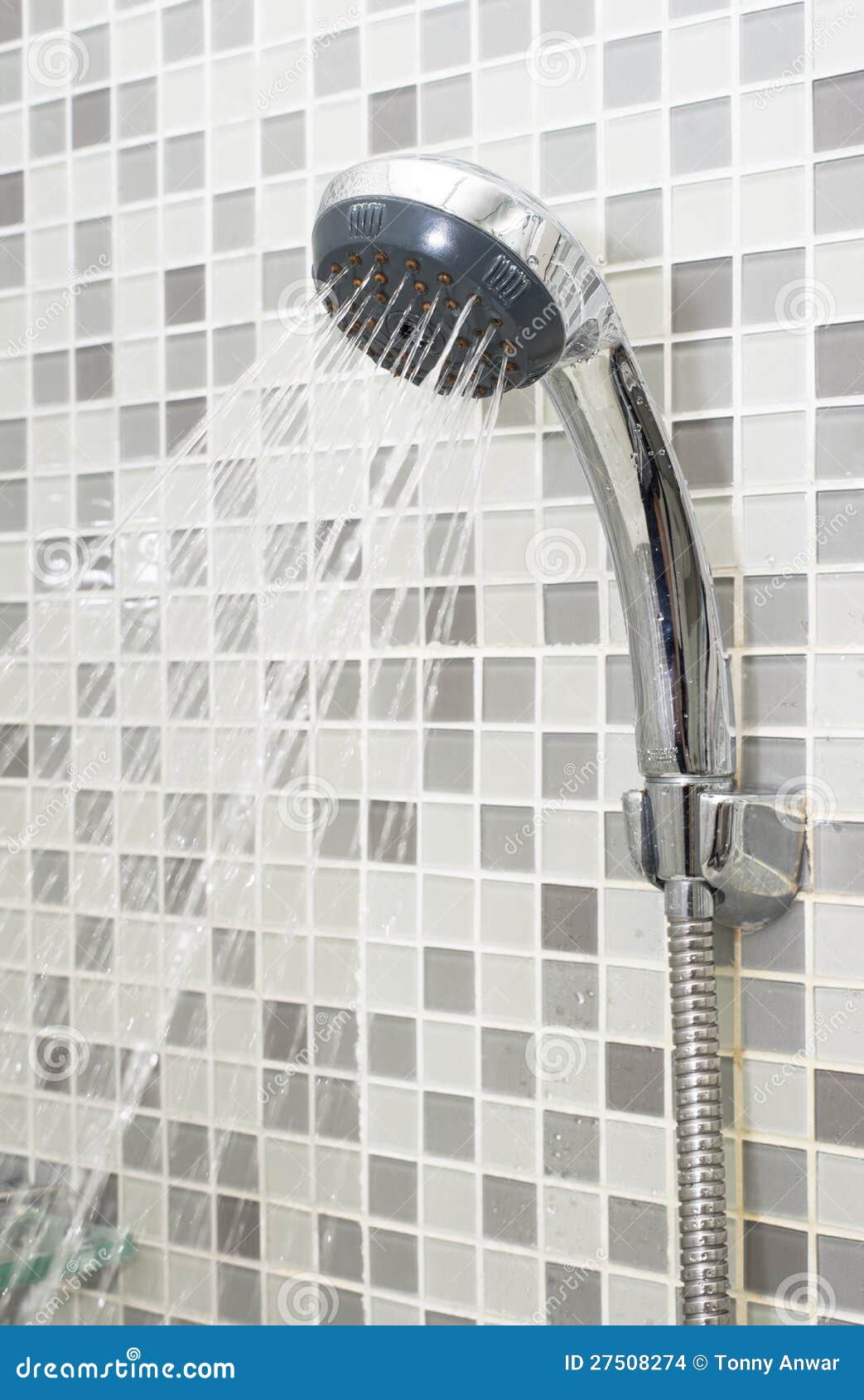 Shower Head Side View Isolated On White Background Royalty-Free Stock ...