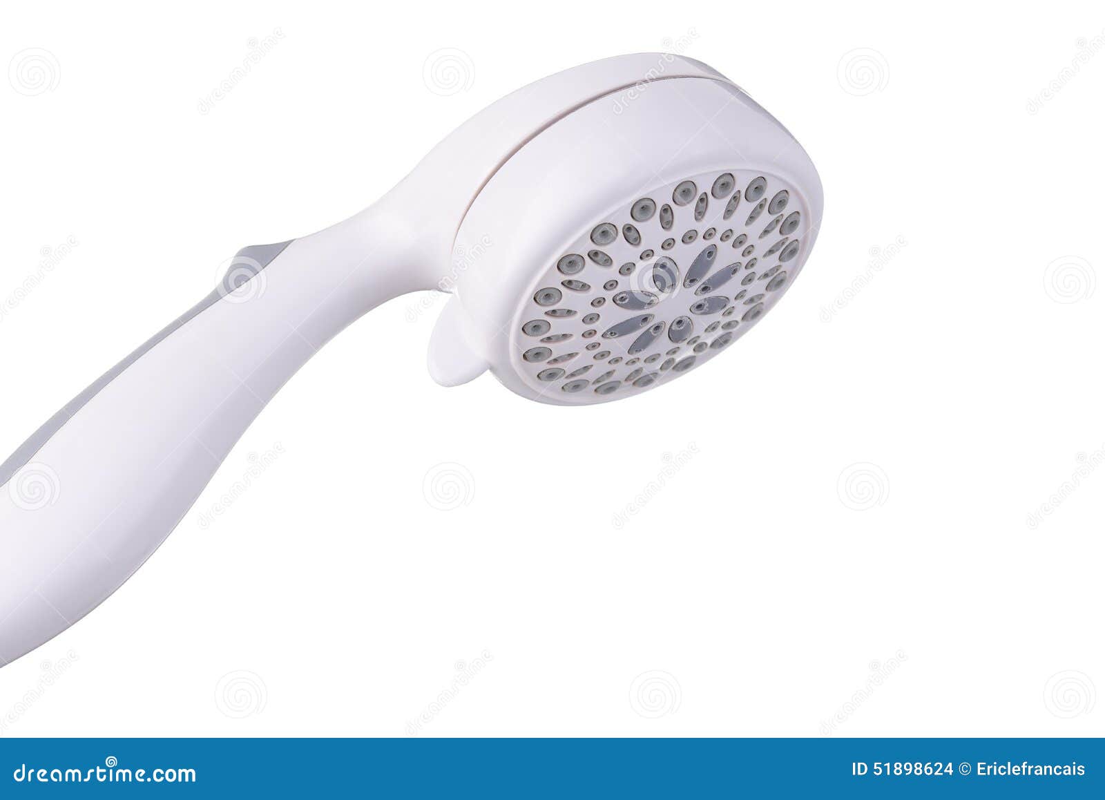 Shower Head Side View Isolated On White Background Royalty-Free Stock ...