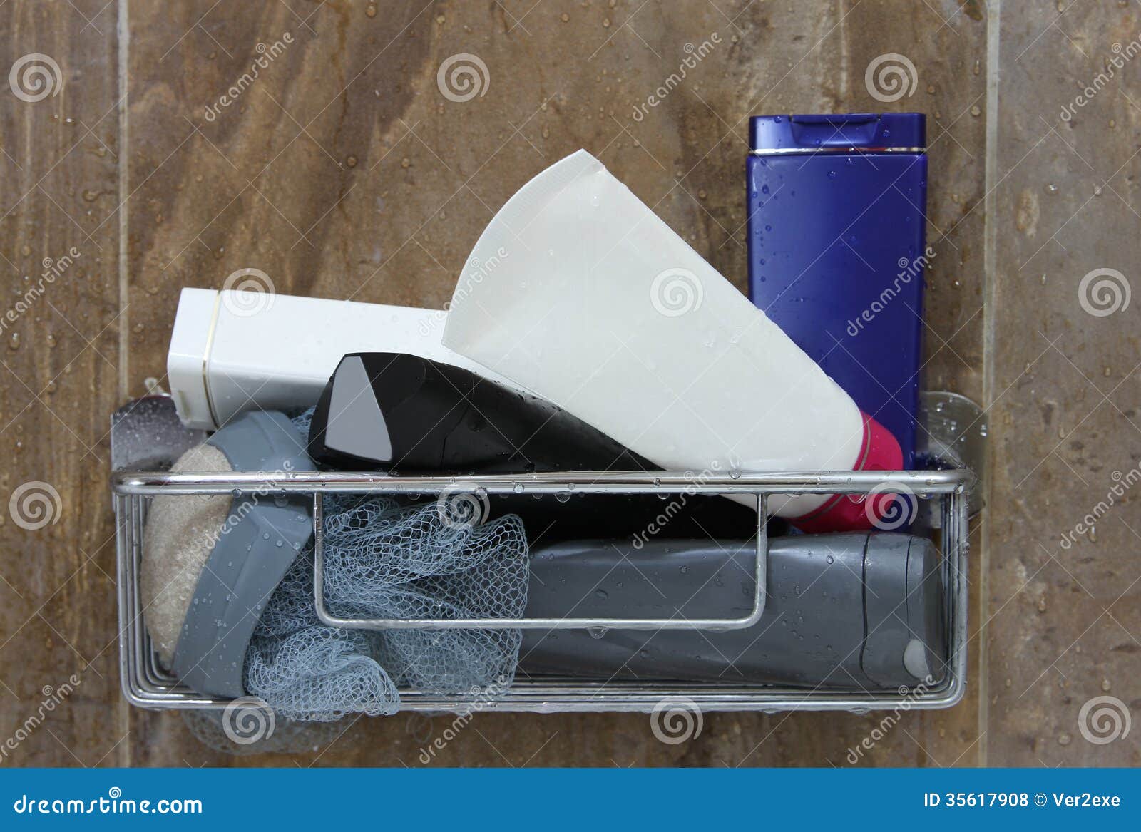 Shower items stock photo. Image of textured, body, hygiene - 35617908