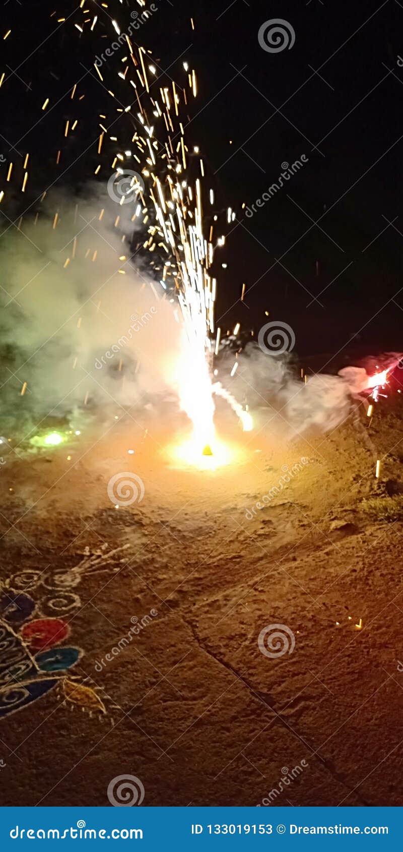 Firecrackers at festival stock image. Image of light - 133019153