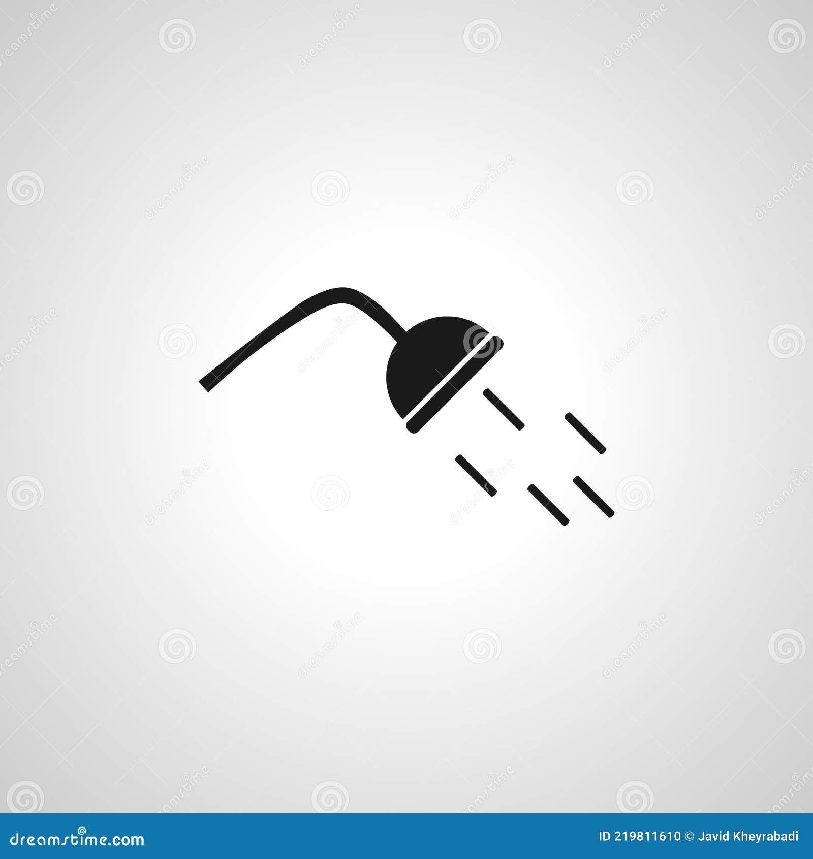 Shower Simple Isolated Icon. Shower Simple Isolated Vector Icon. Shower ...