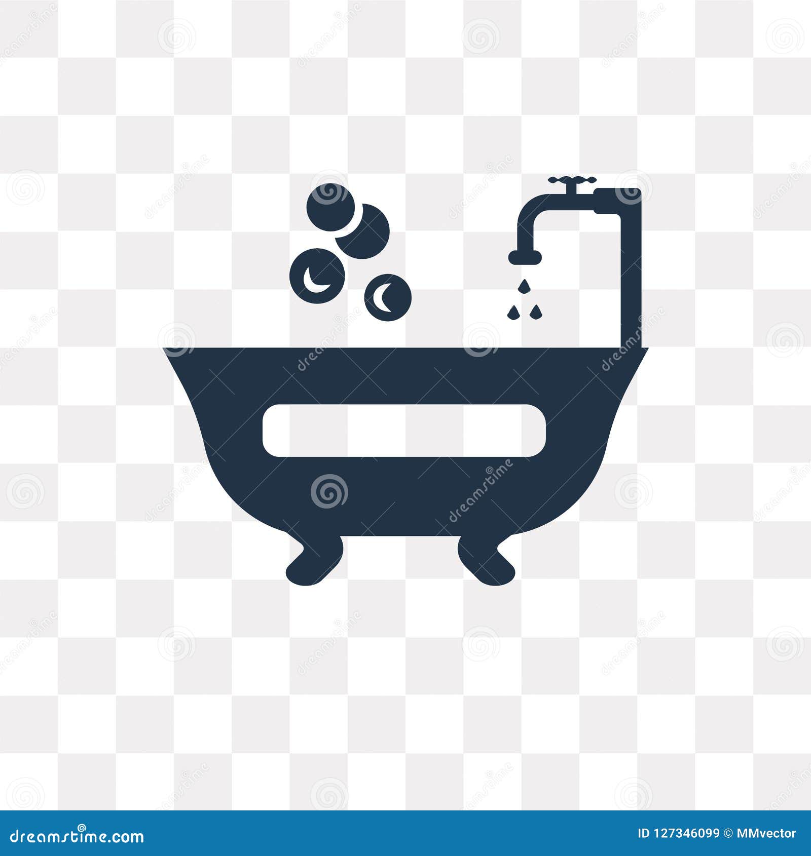 Shower Vector Icon Isolated on Transparent Background, Shower T Stock ...