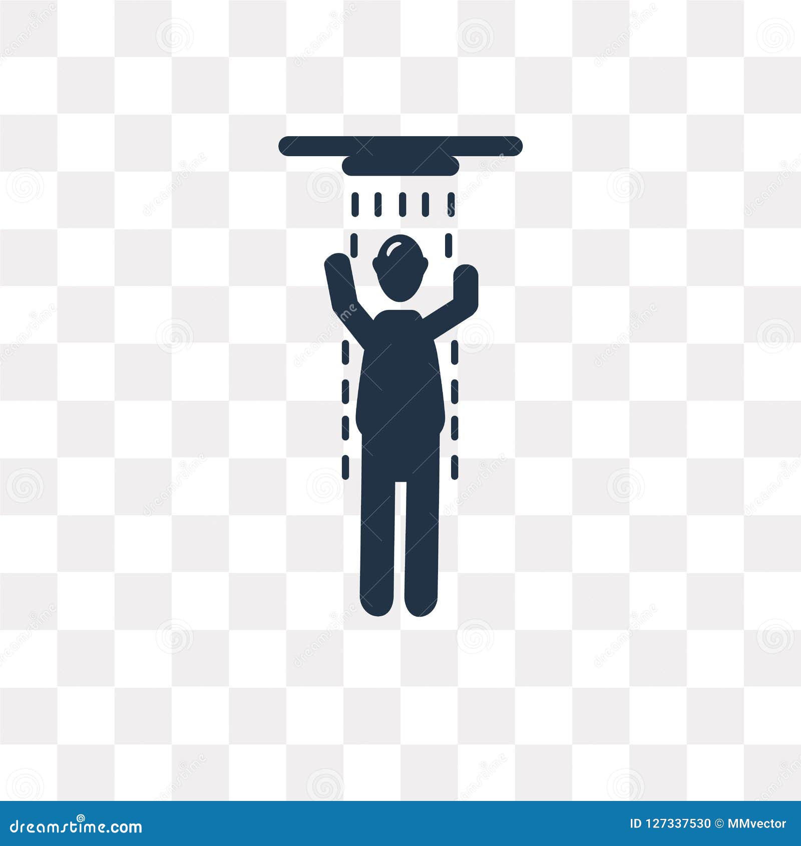 Showering Transparent Icon. Showering Symbol Design From People Vector ...