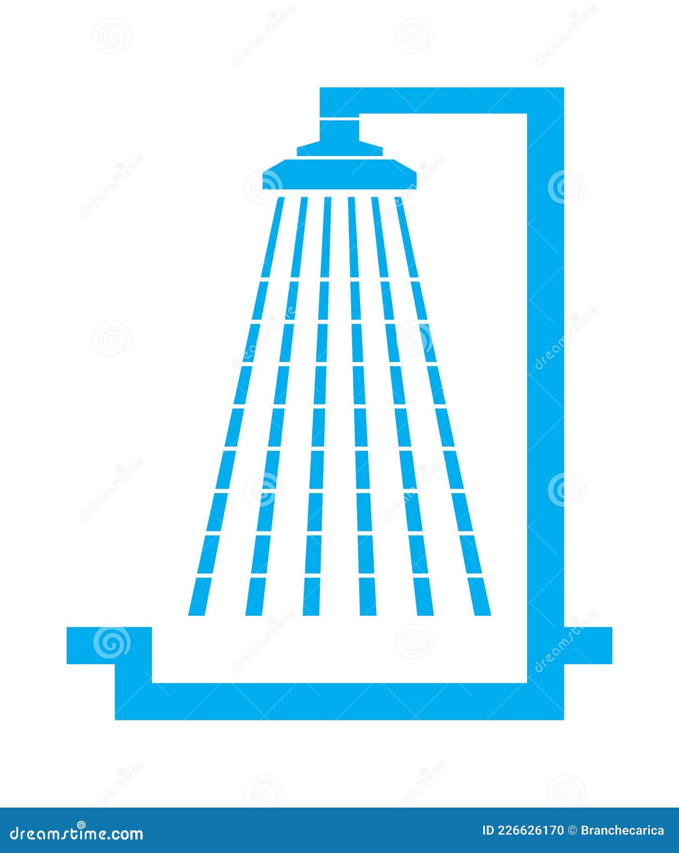 Showers 3d Icon With Transparent Effect. Halftone Weather Simple Icon ...