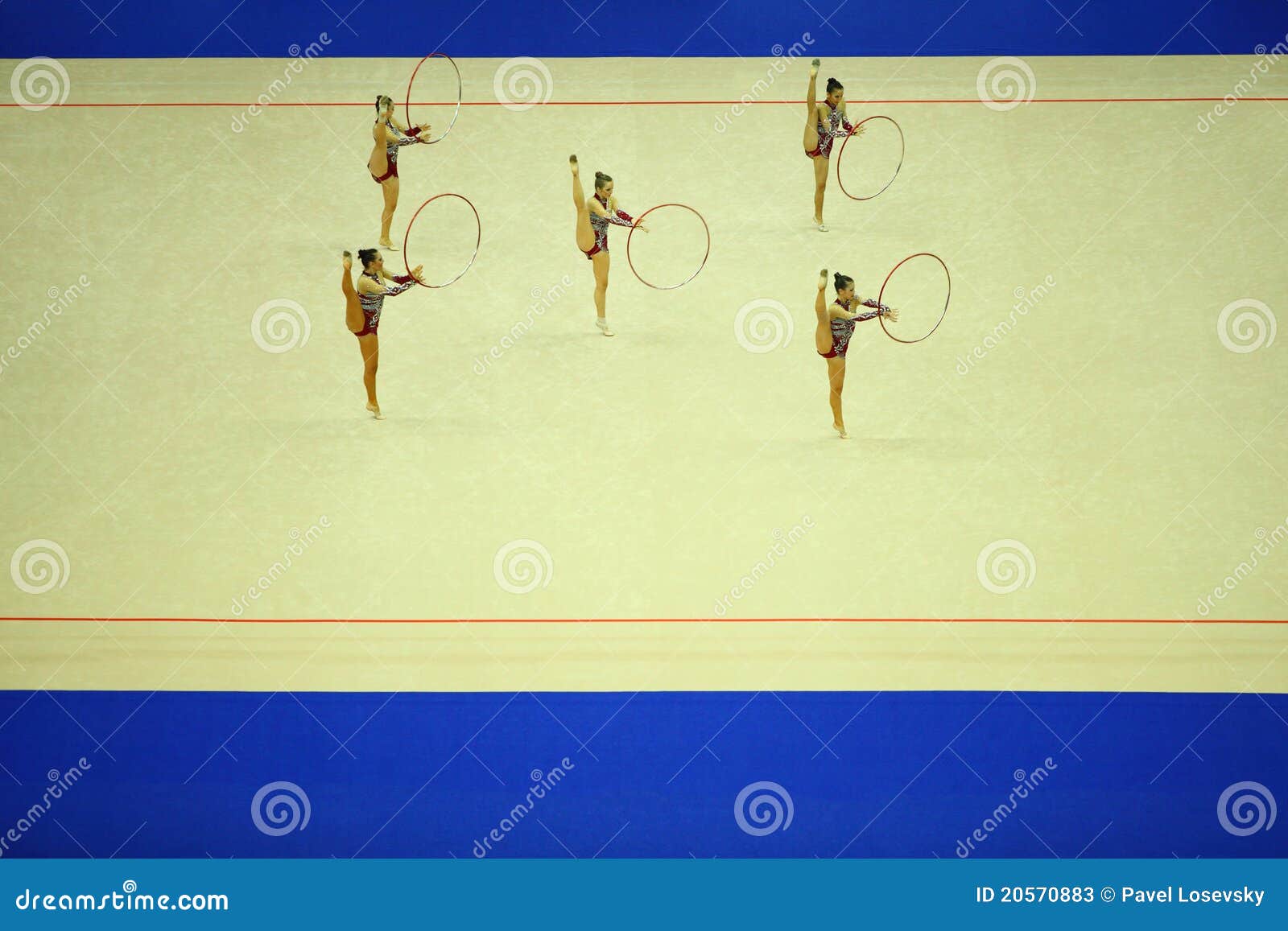 Showing of Artistic Gymnastics Hoop Editorial Stock Photo - Image of ...