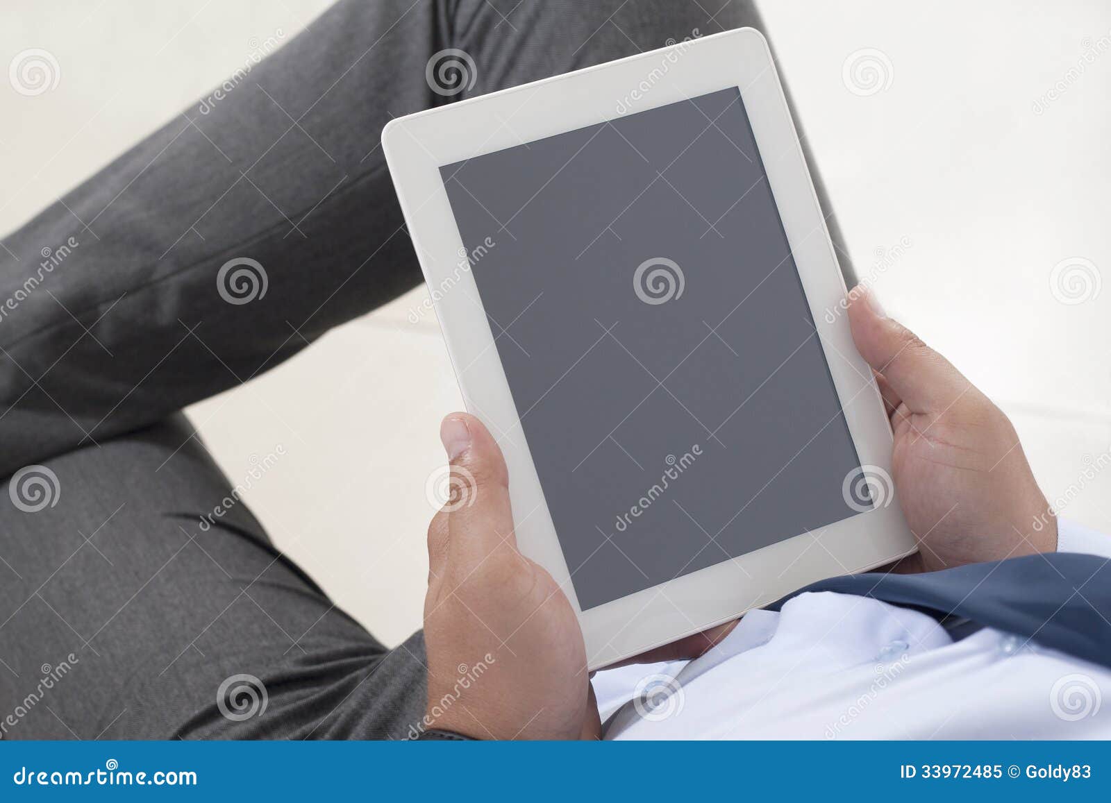 Showing blank display stock image. Image of caucasian - 33972485