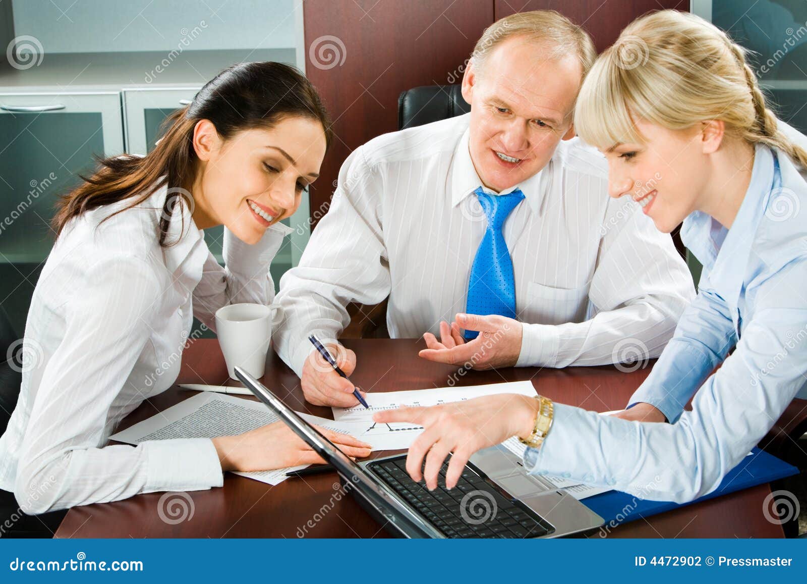 Showing business point stock photo. Image of explaining - 4472902