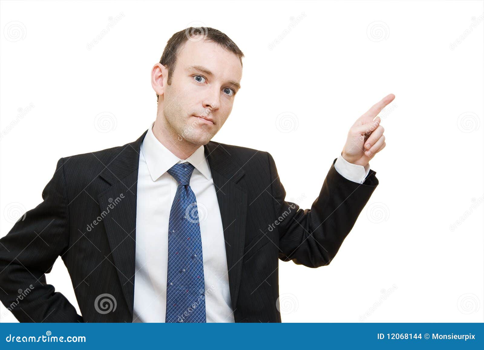 Showing direction stock photo. Image of portrait, direction - 12068144