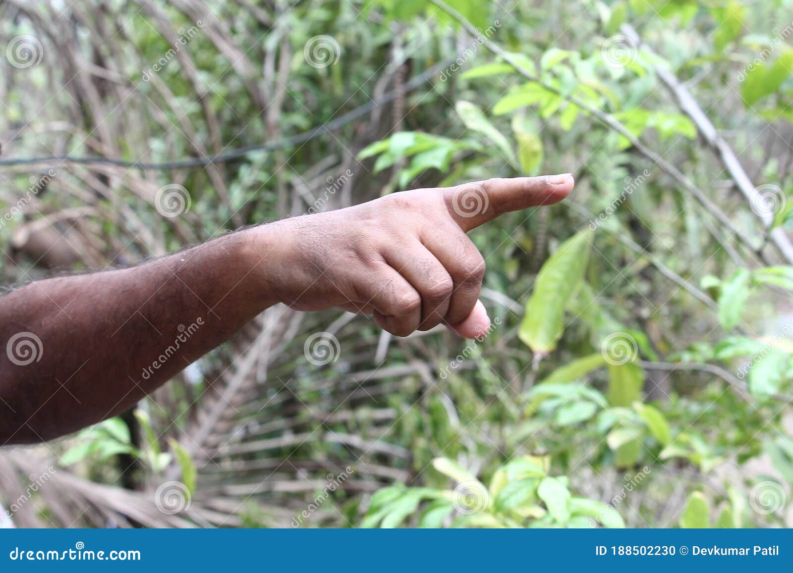 Showing Direction Hand Gesture Image Stock Photo - Image of direction ...