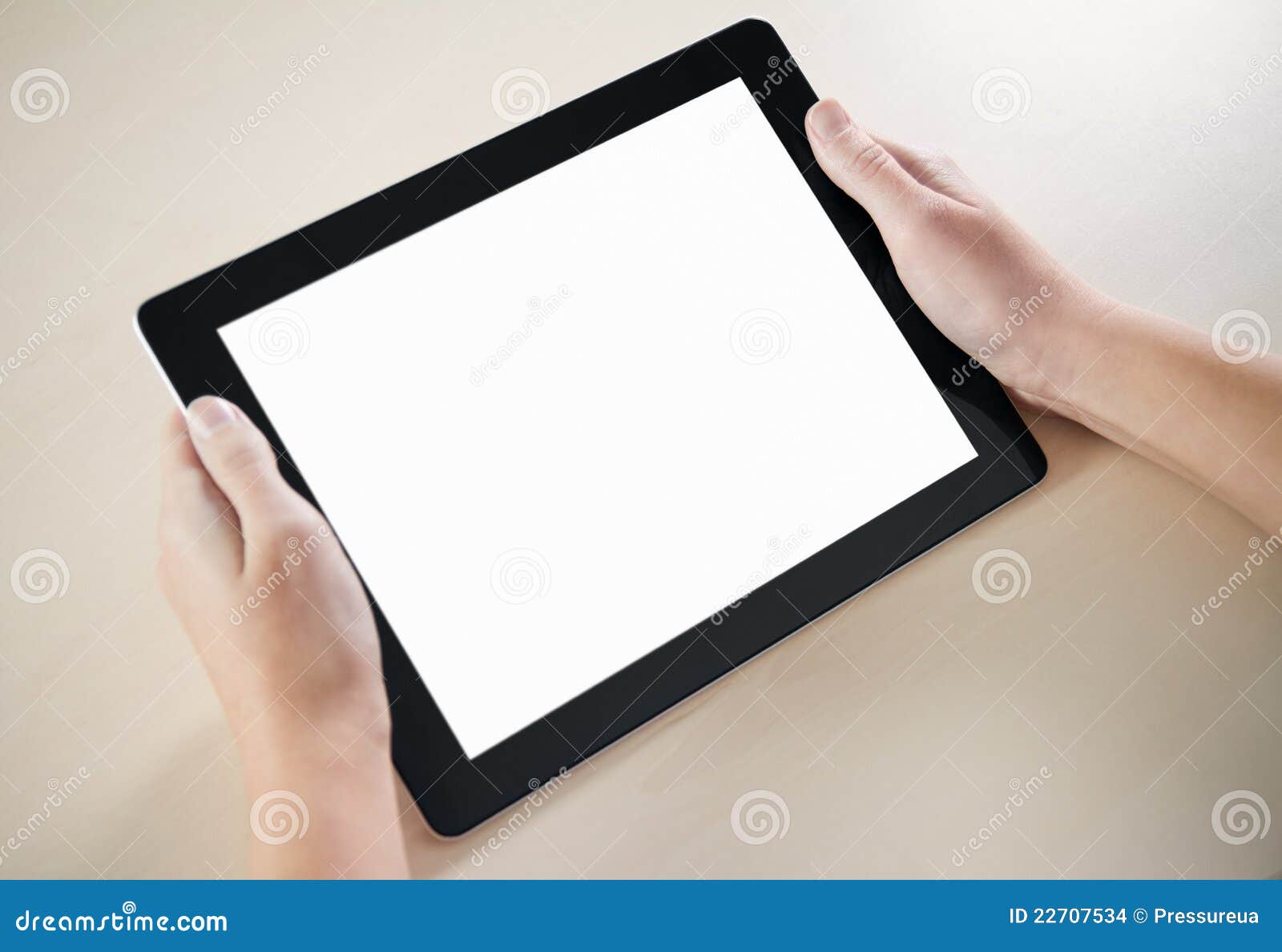 Showing Electronic Tablet PC Stock Photo - Image of concept, finger ...