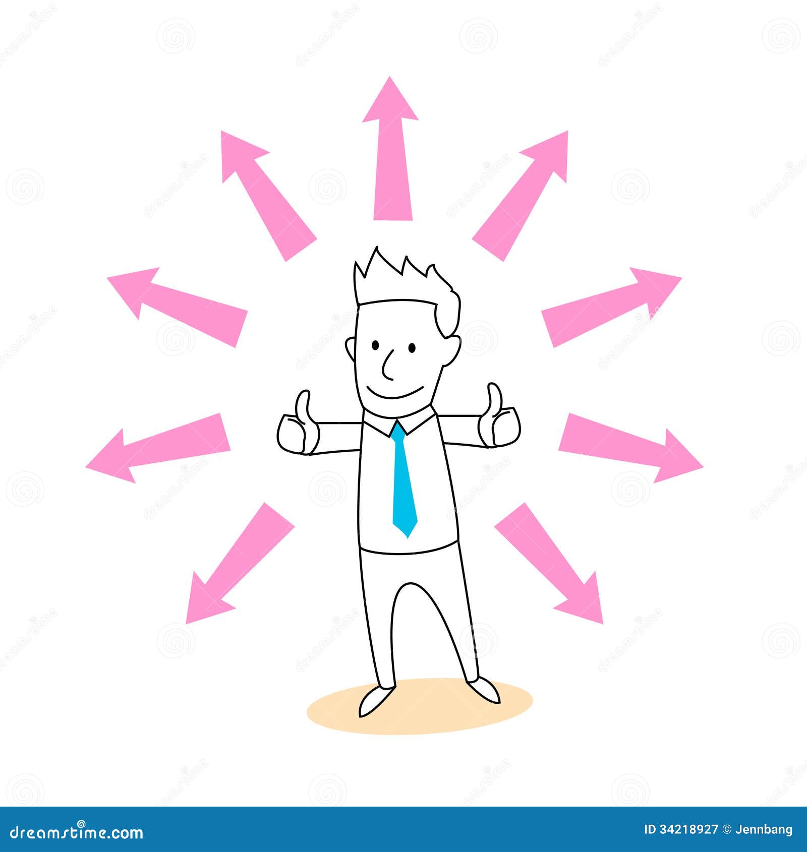 Showing good sign stock illustration. Illustration of good - 34218927