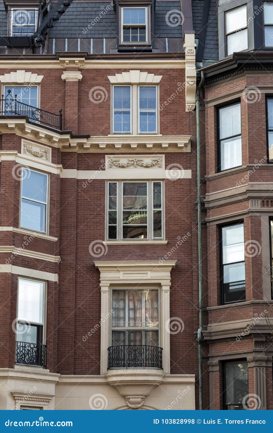 Windows of Boston stock photo. Image of raleighdurham - 103828998