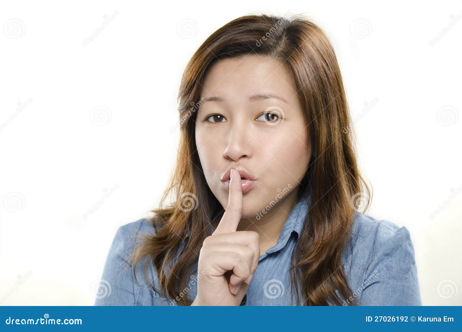 Showing silent sign stock photo. Image of face, space - 27026192
