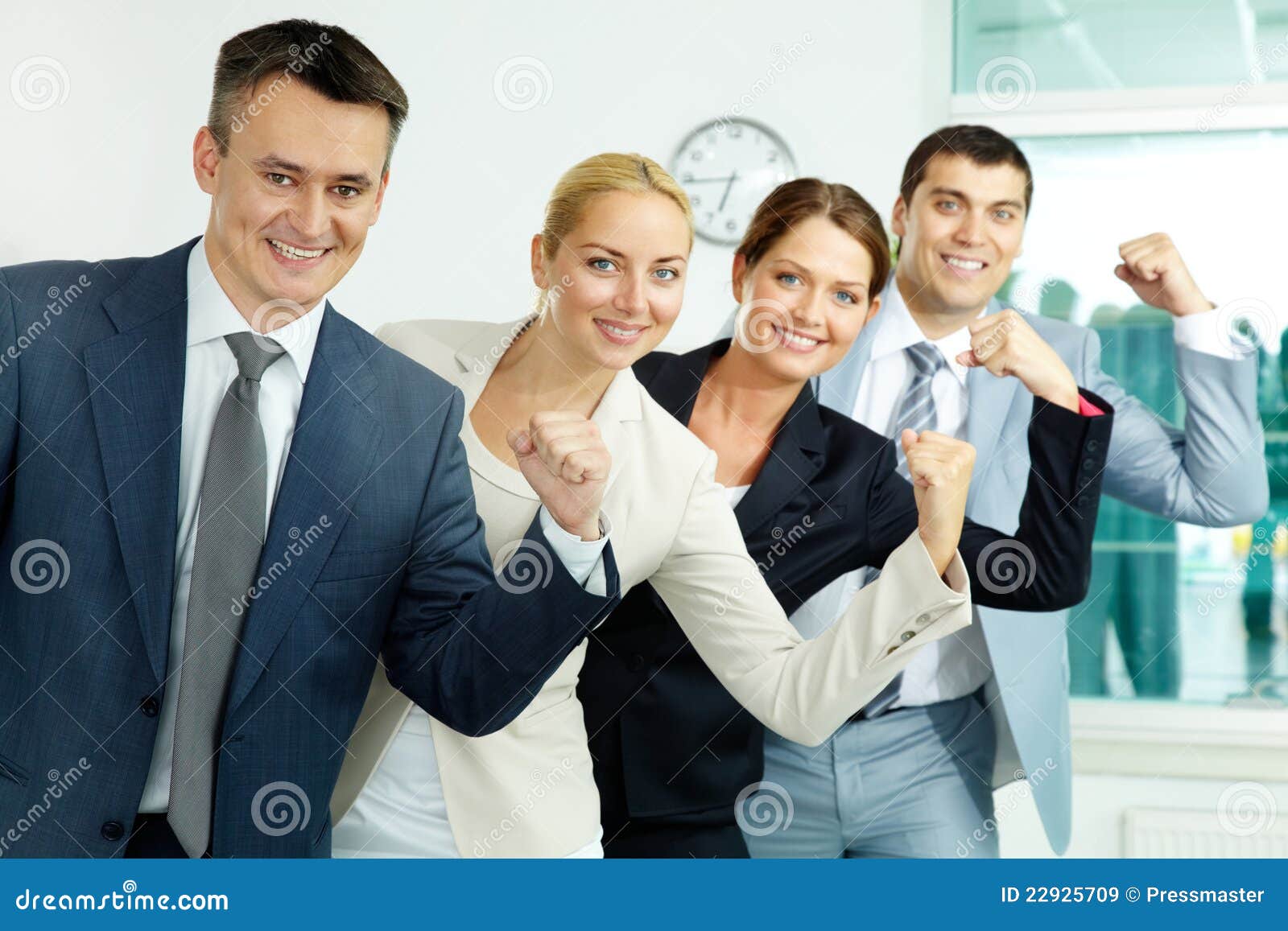 Showing strength stock image. Image of businessmen, leader - 22925709