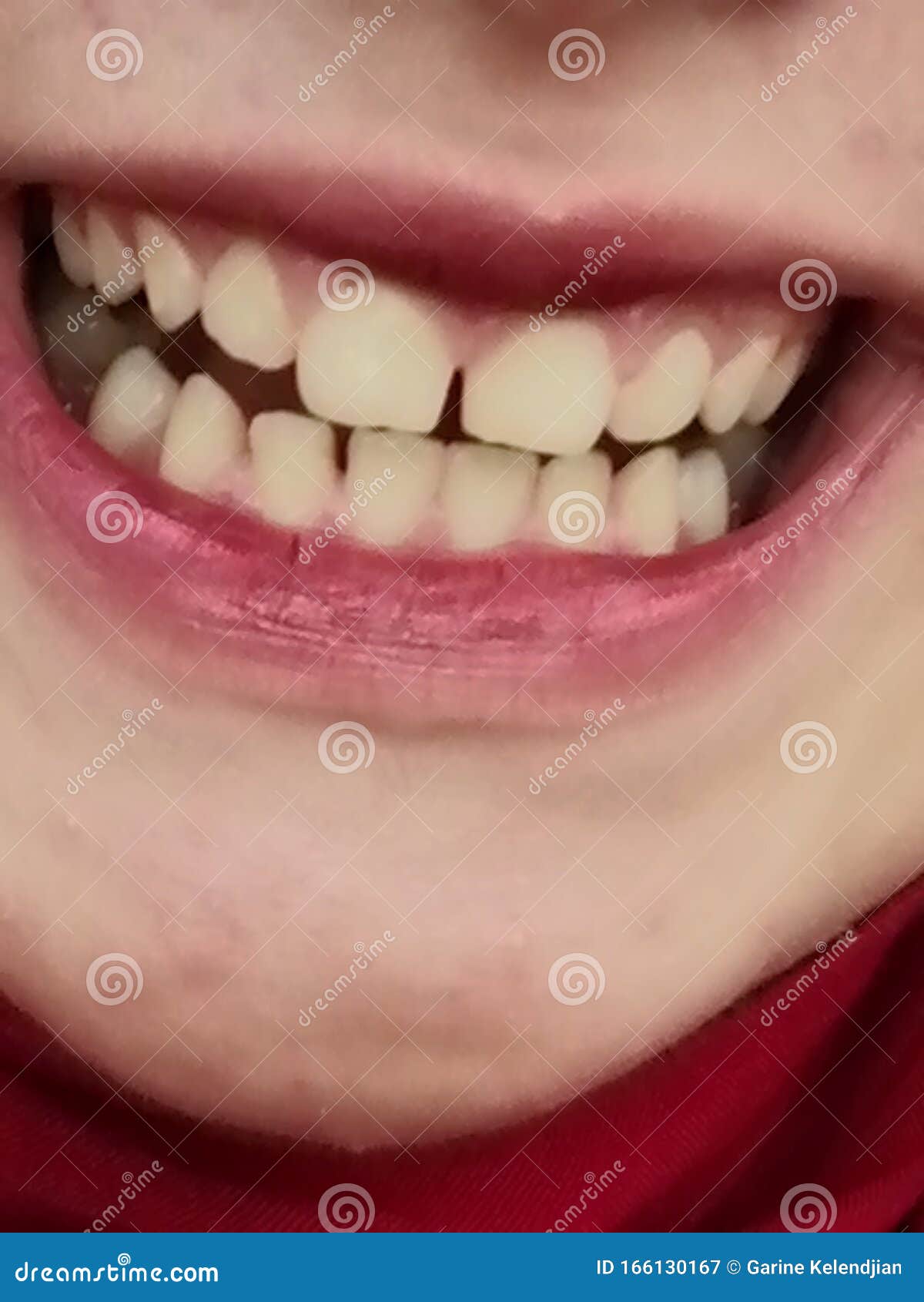 Showing teeth stock image. Image of lips, showing, teeth - 166130167