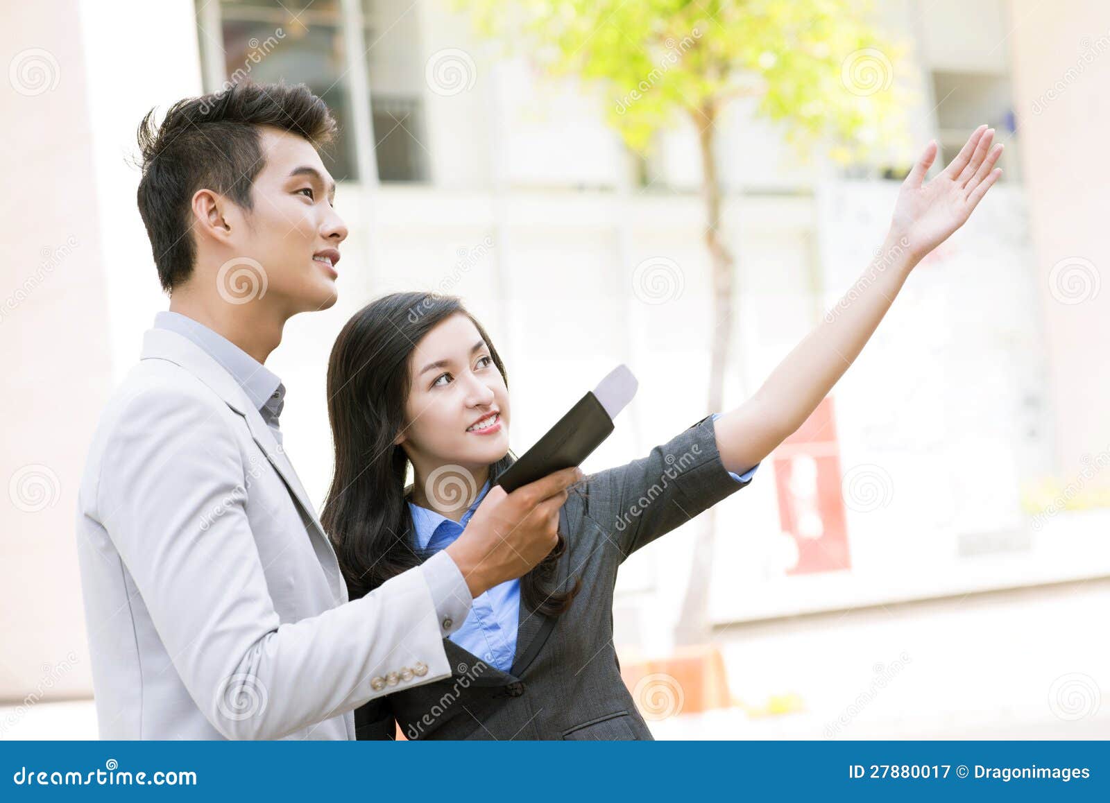 Showing way stock image. Image of gesture, friendly, handsome - 27880017