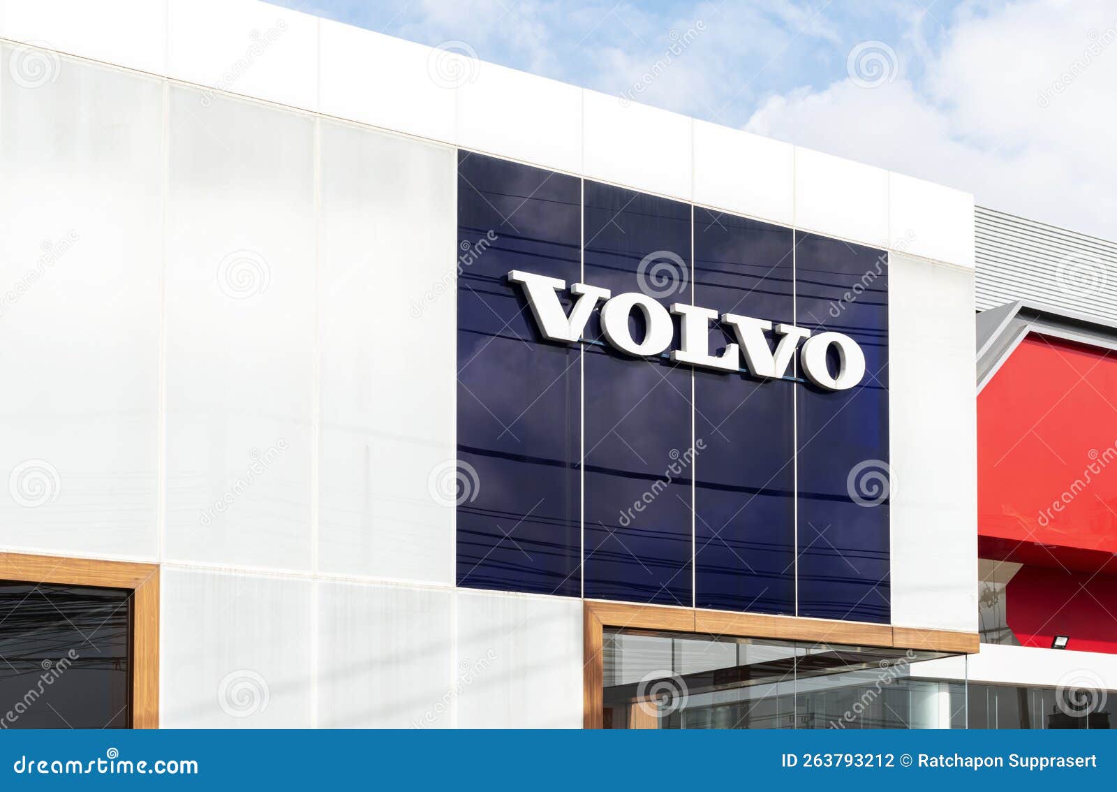 Buildind Showroom Volvo Car Editorial Photography - Image of signage ...