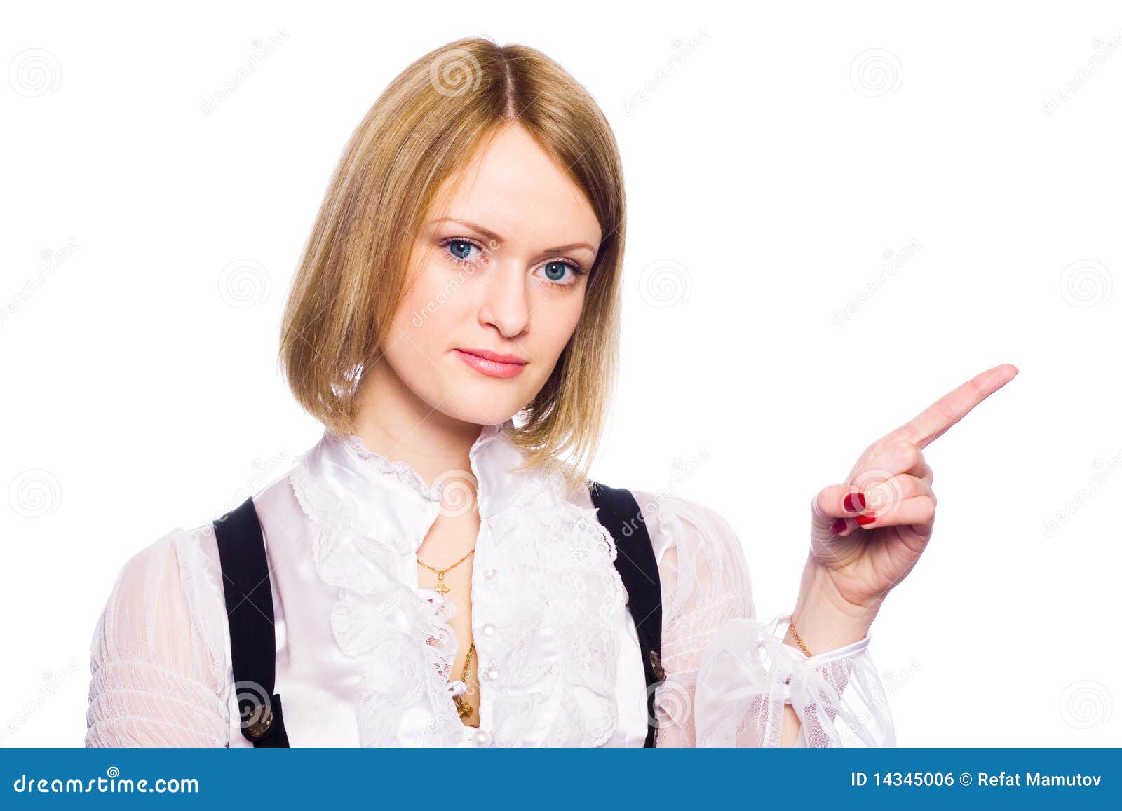 Shows a finger. stock photo. Image of choice, inspiration - 14345006