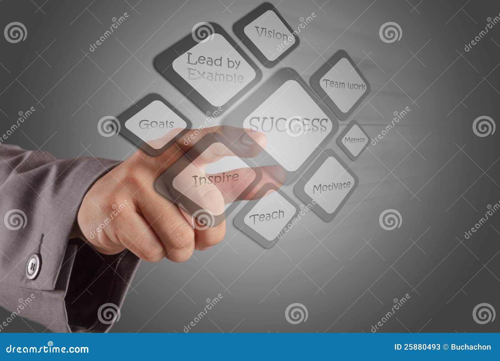 Shows Success Abstract Flow Chart Stock Image - Image of innovation ...