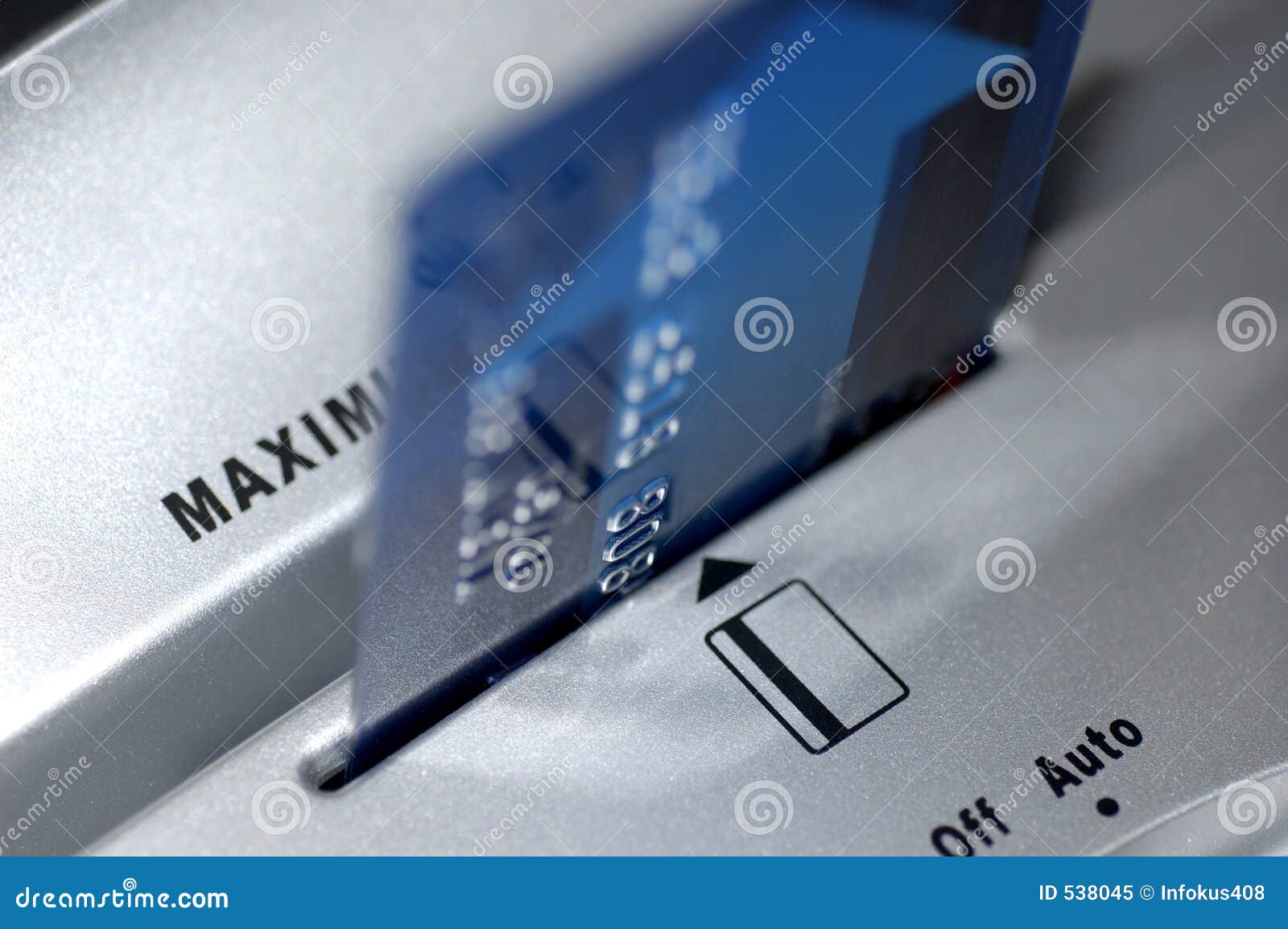 Shred the card stock image. Image of macro, card, abstract - 538045