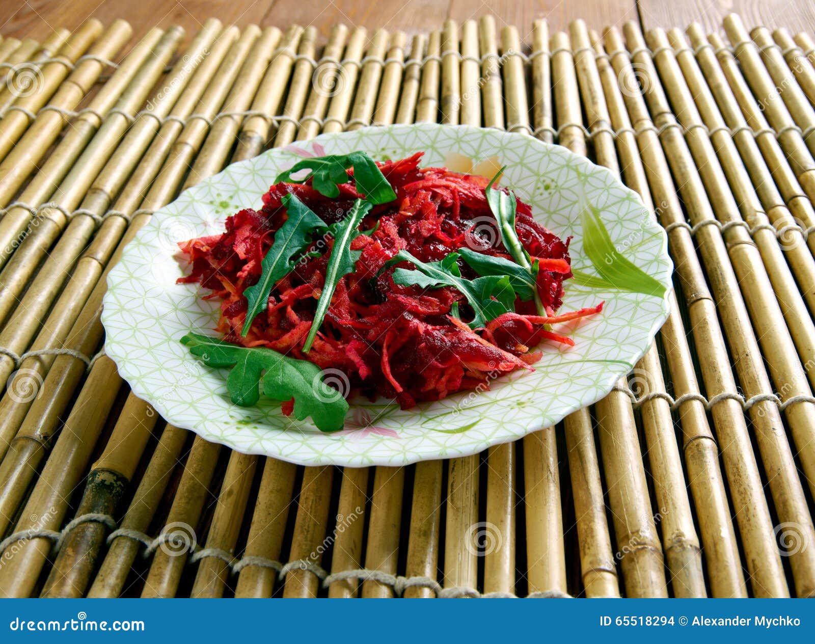 Shredded Beet and Carrot Salad. Stock Photo - Image of close, food ...