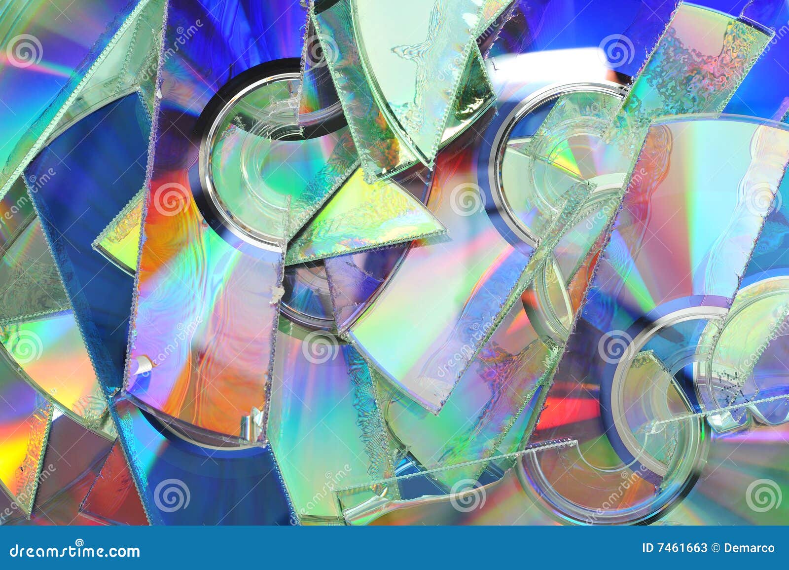 Shredded CD stock image. Image of dvds, compact, integrity - 7461663
