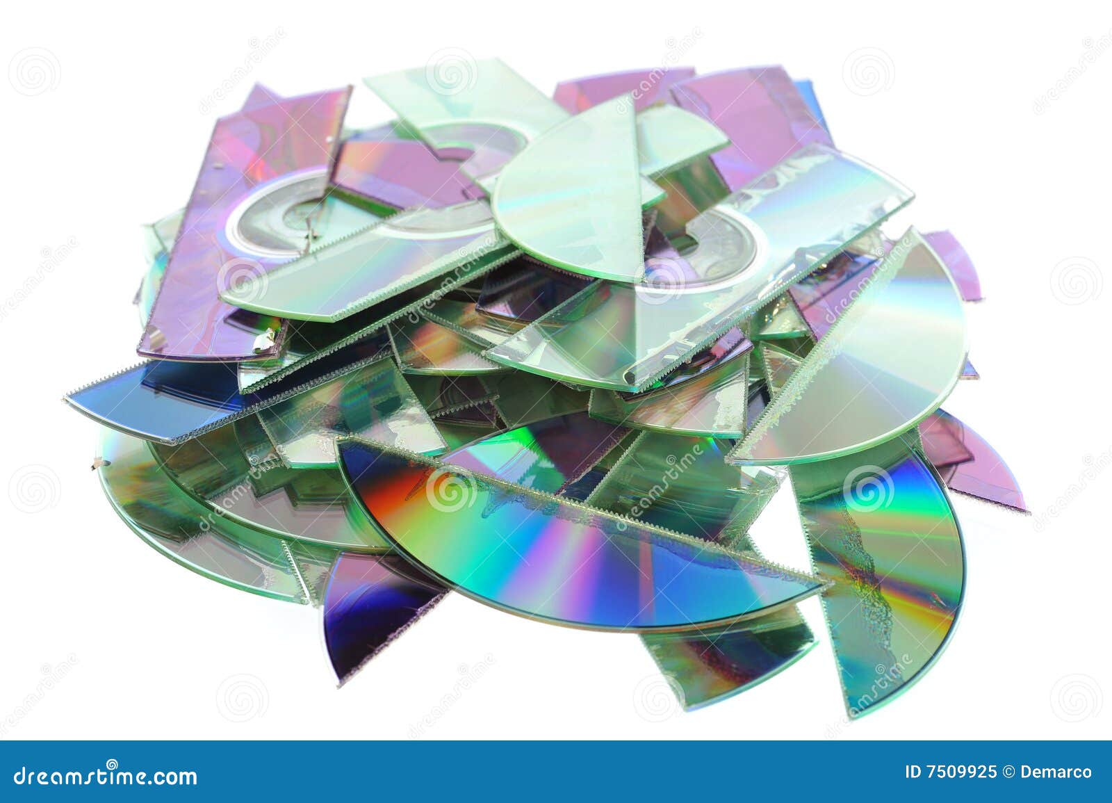 Shredded CDs stock image. Image of data, safeness, digital - 7509925