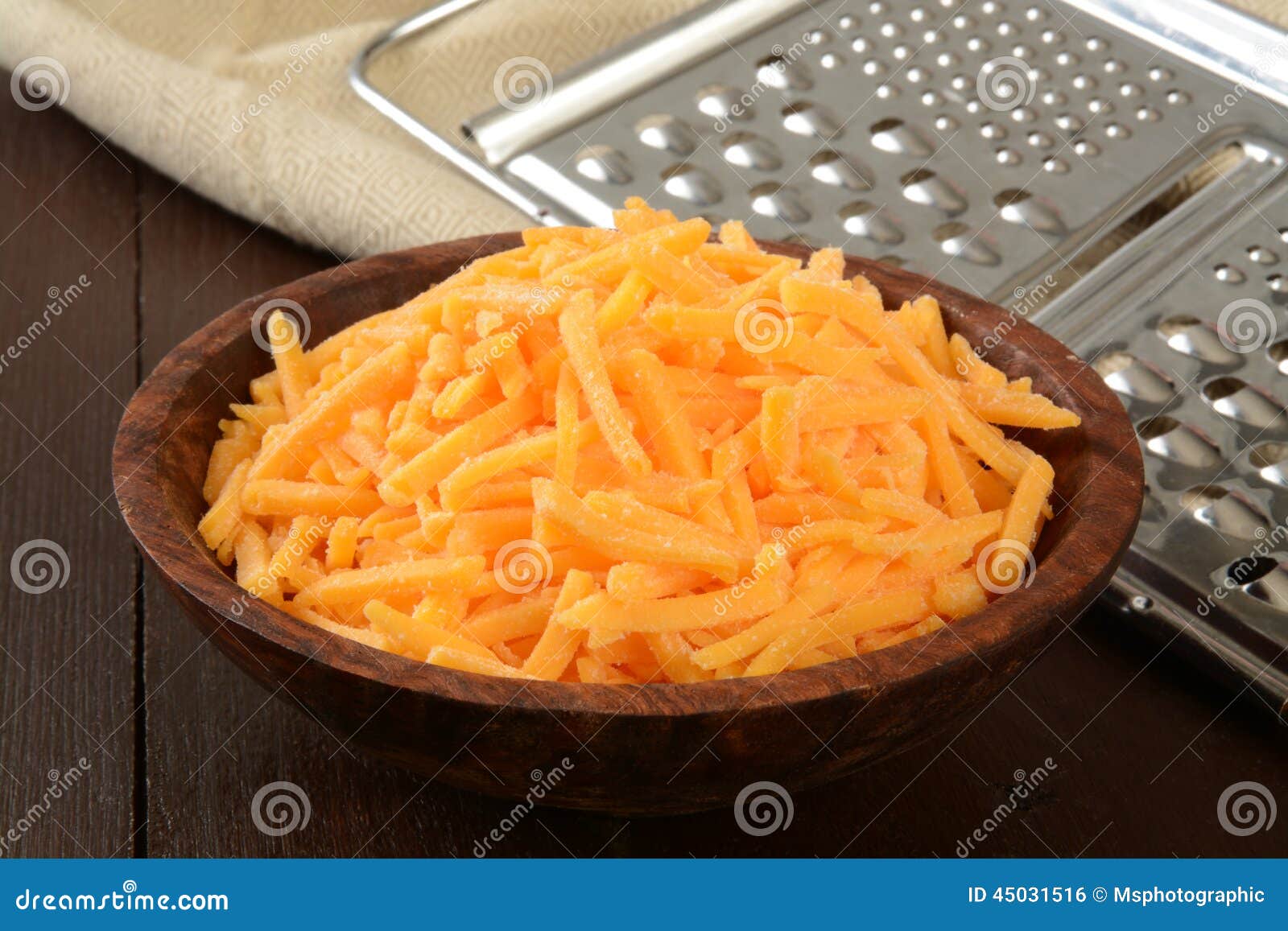 Shredded cheddar cheese stock photo. Image of sharp, bowl - 45031516