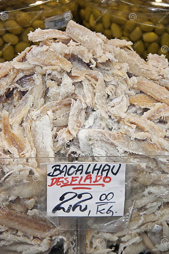 Shredded cod at grocery stock photo. Image of vertical - 39056198