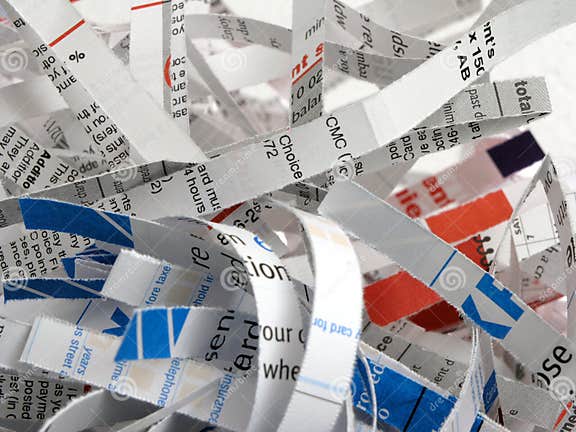 Shredded Documents 2 stock image. Image of wallpaper, paper - 442531