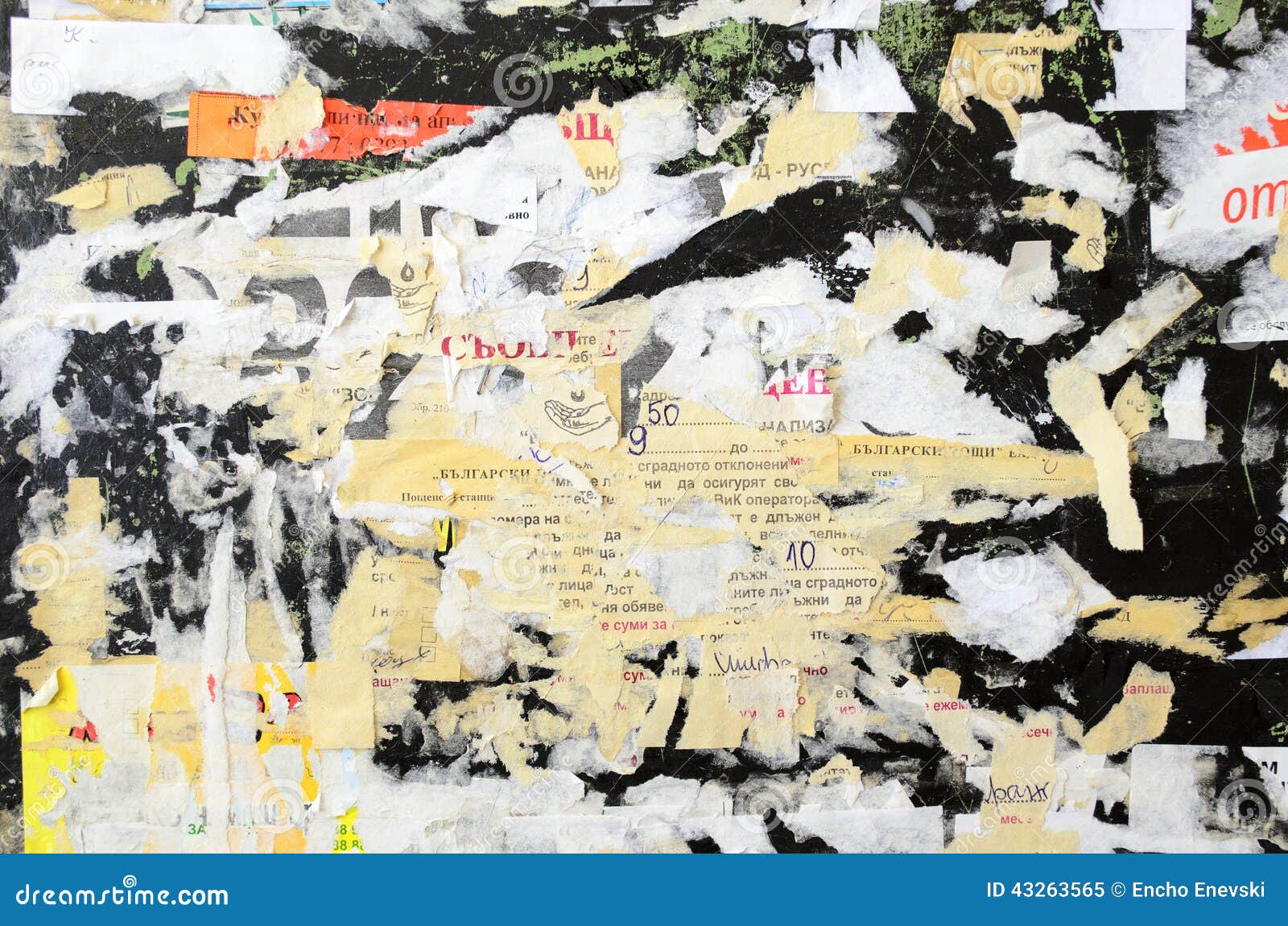 Shredded notes stock image. Image of note, trash, discarded - 43263565