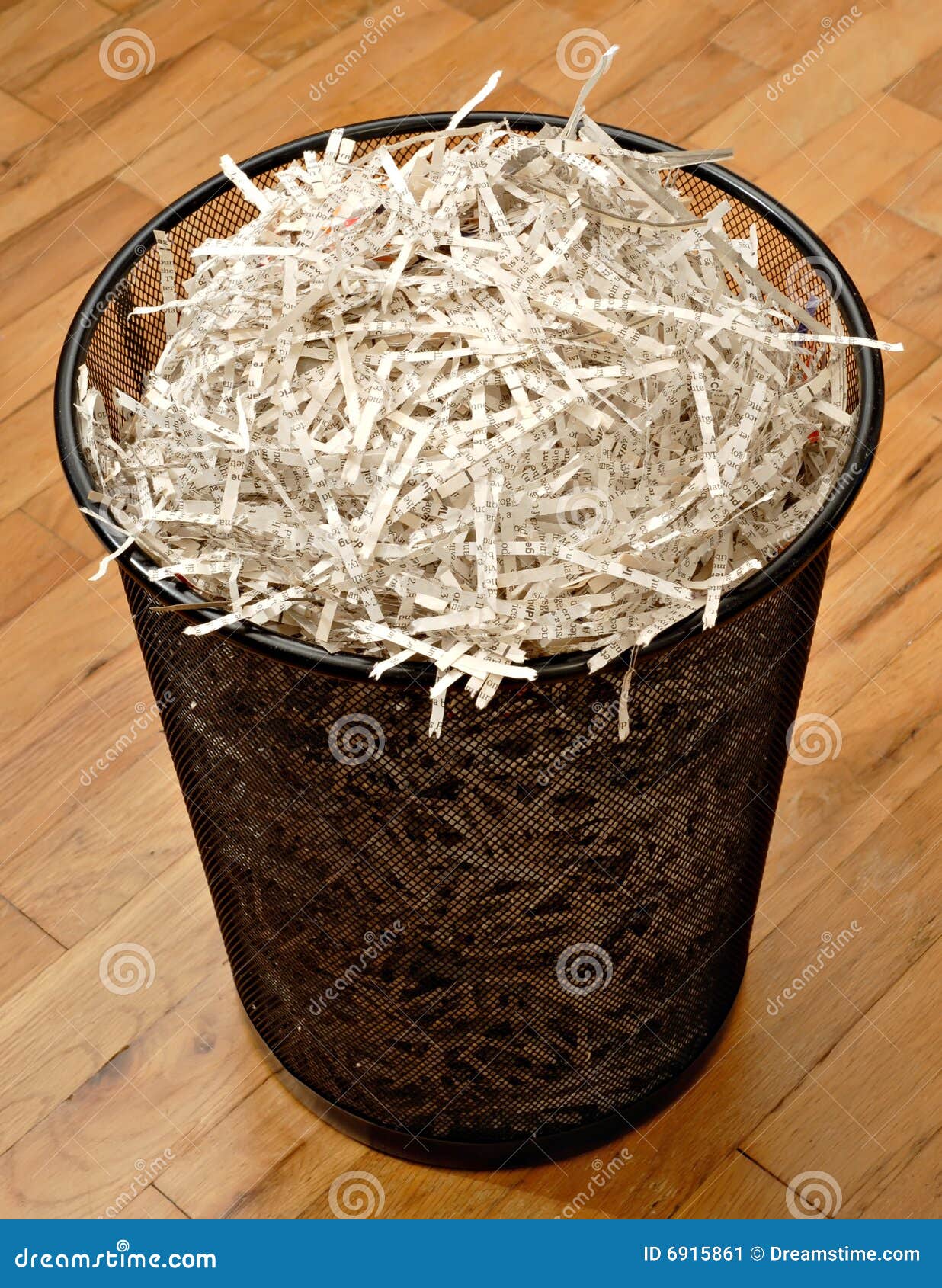 Shredded Paper stock image. Image of recycling, shredder - 6915861