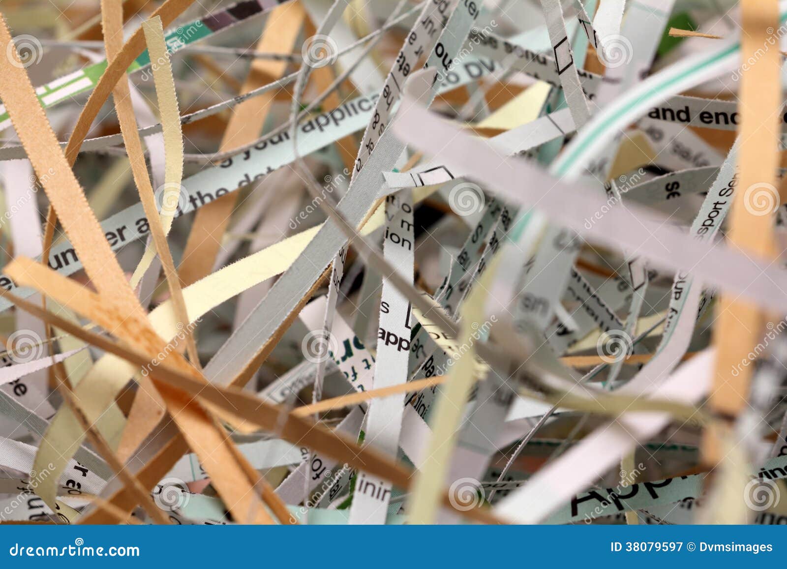 Shredded paper stock image. Image of strips, security - 38079597