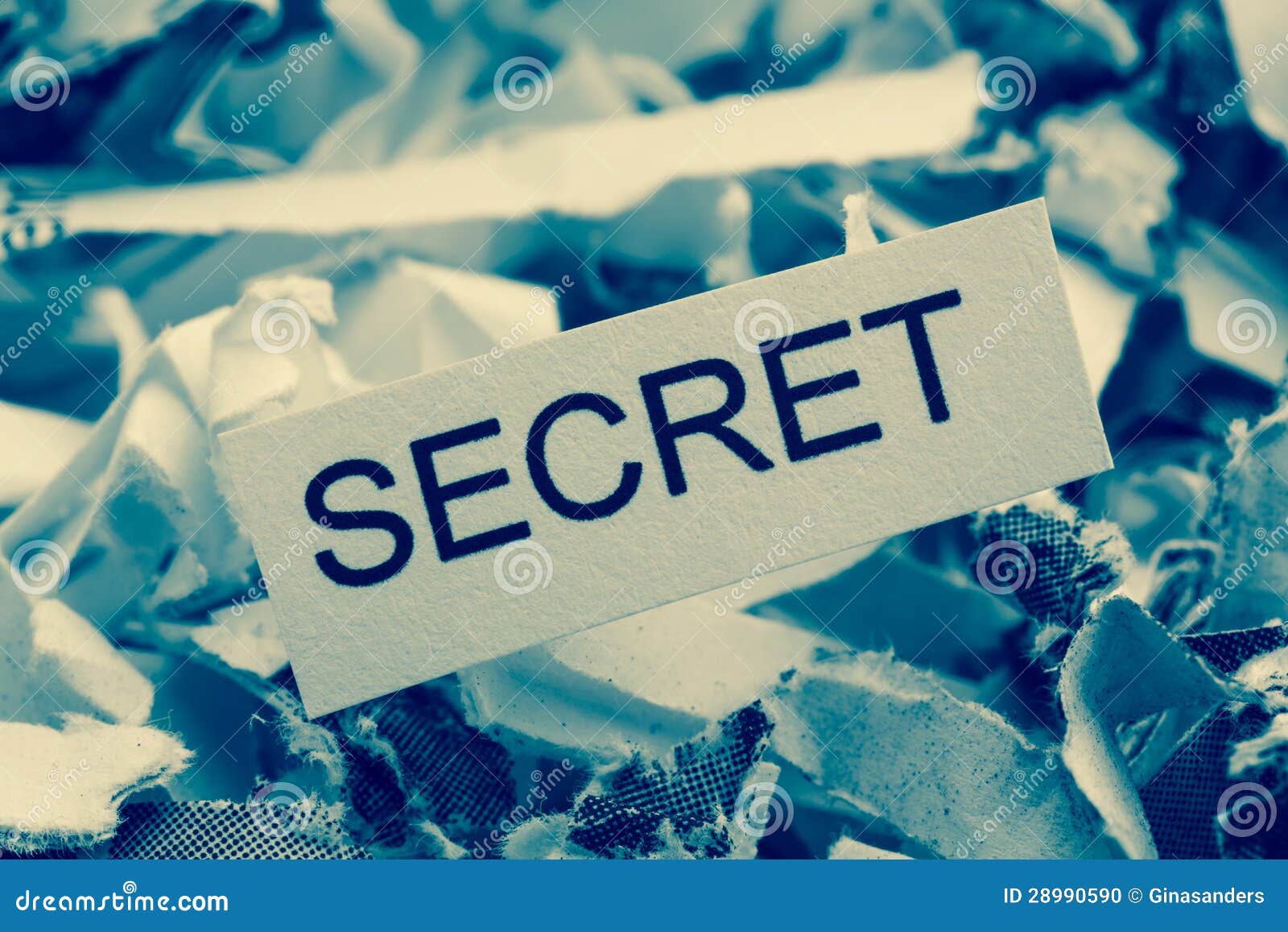 Shredded paper secret stock photo. Image of industrial - 28990590