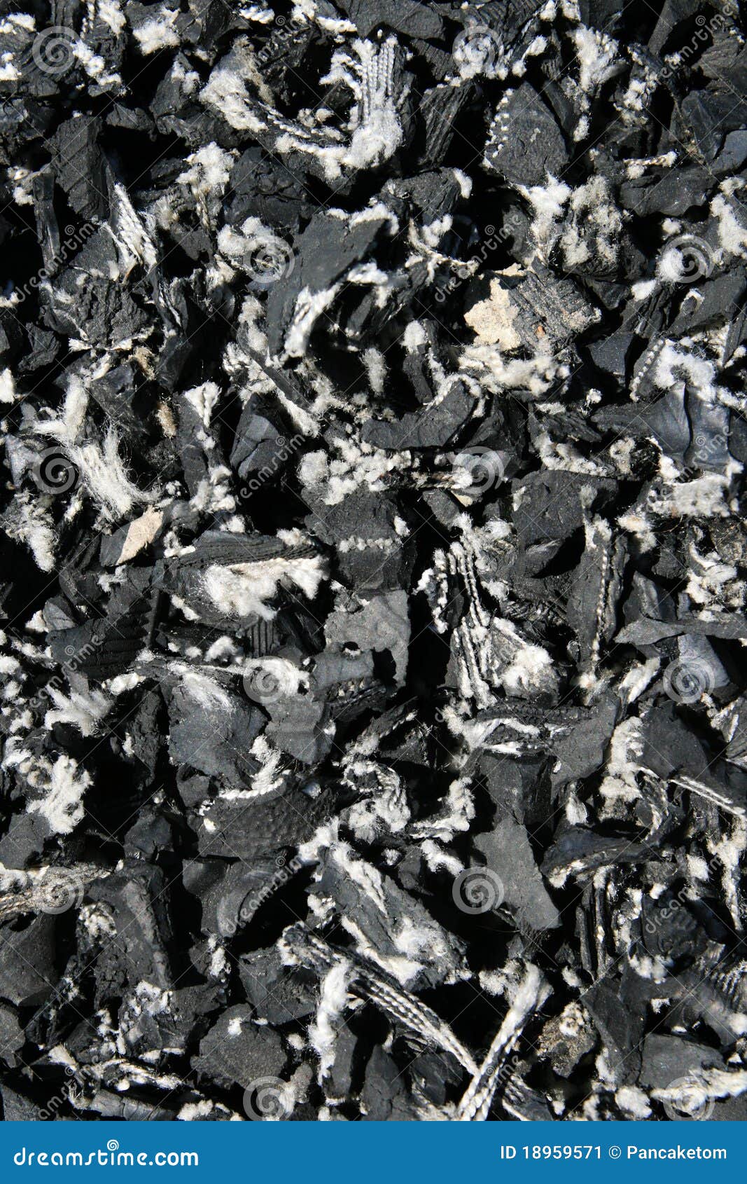 Shredded tire close up stock image. Image of closeup - 18959571