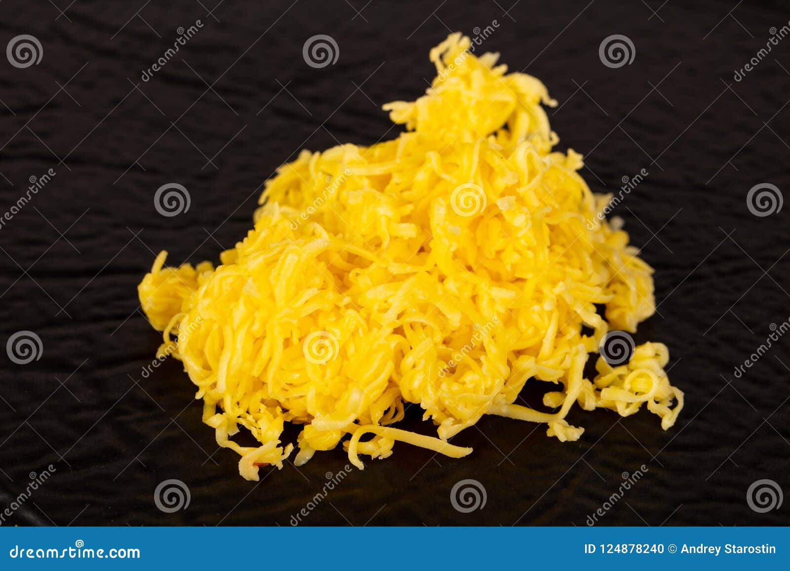Shredded cheese topping stock photo. Image of edam, product - 124878240