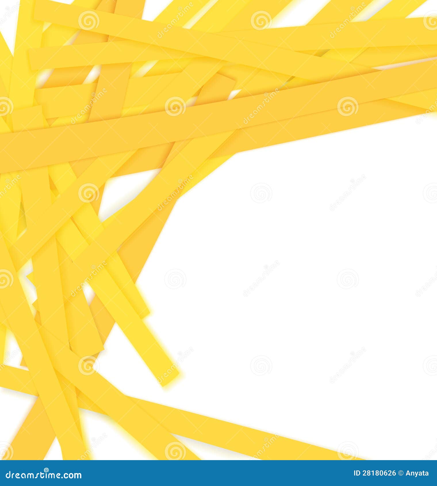 Shredded Yellow Paper Vector | CartoonDealer.com #28180626