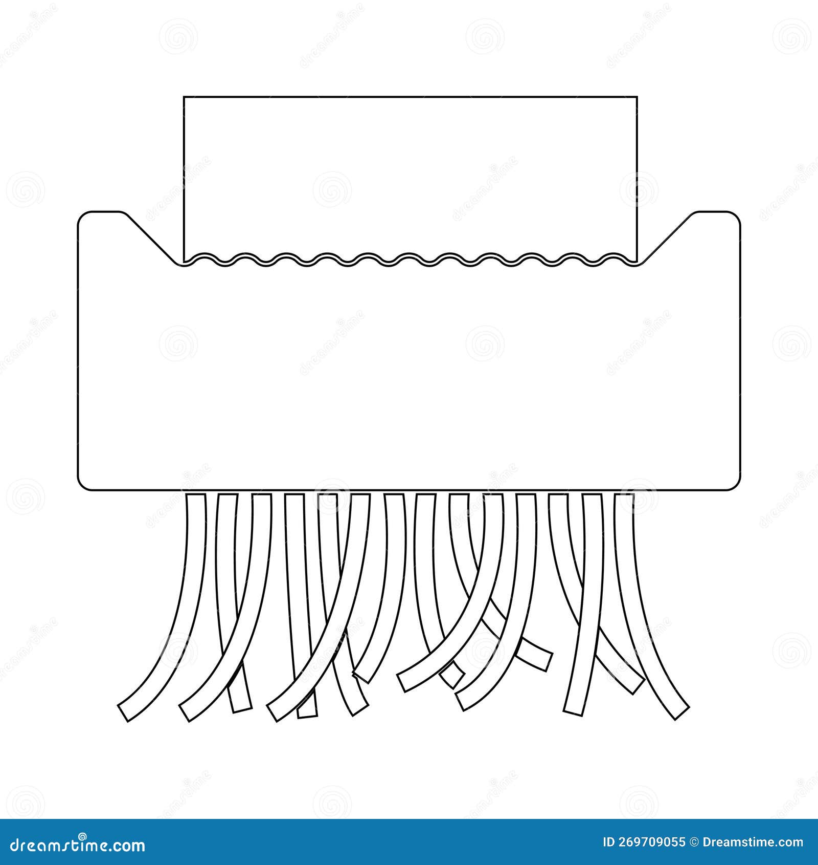 Shredder Machine icon stock illustration. Illustration of shredder ...