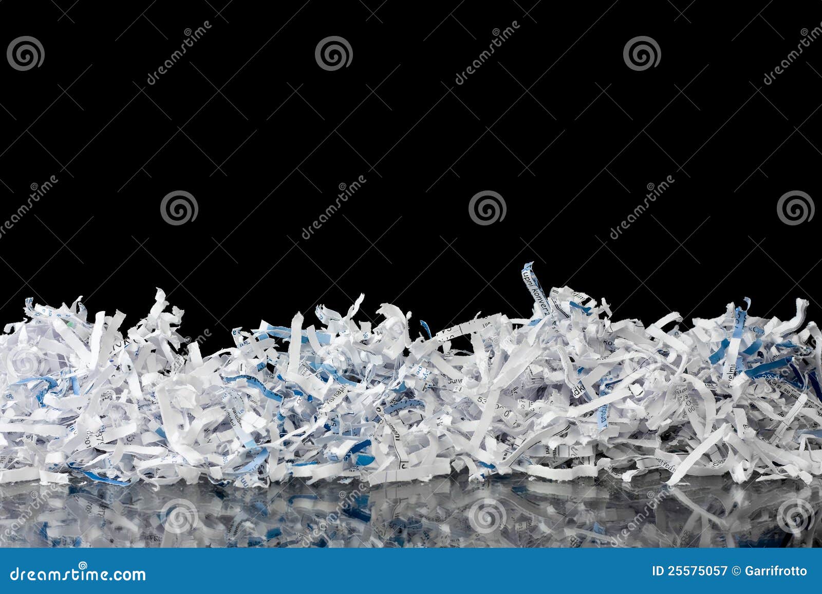 Shredding stock image. Image of protection, black, recycle - 25575057