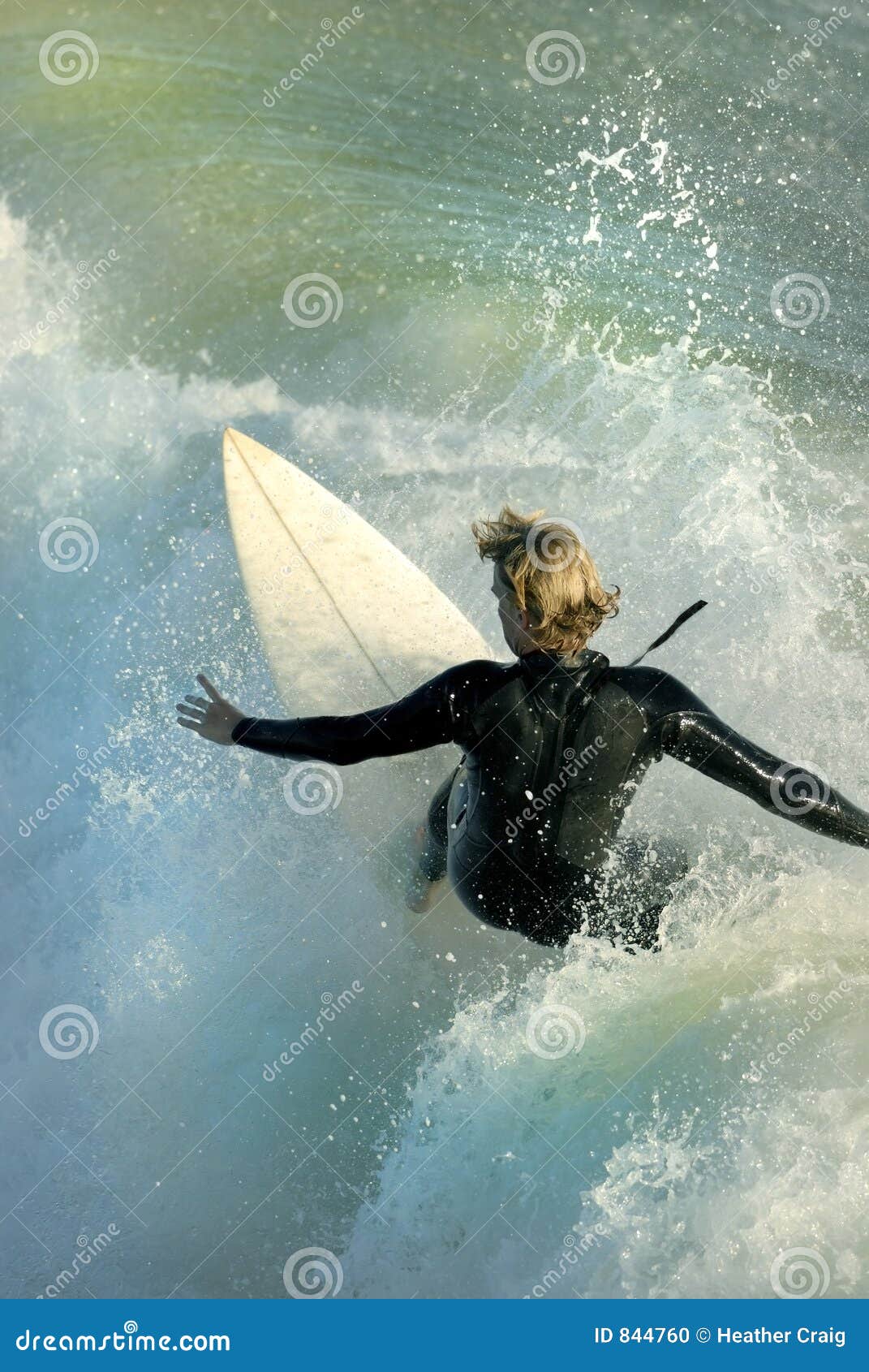 Shredding the Blue stock photo. Image of coast, balance - 844760