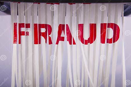 Shredding fraud. stock photo. Image of deceptive, corporate - 17234028