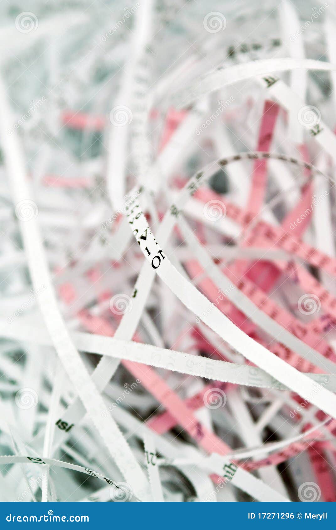 Shredding paper confidence stock photo. Image of confidential - 17271296