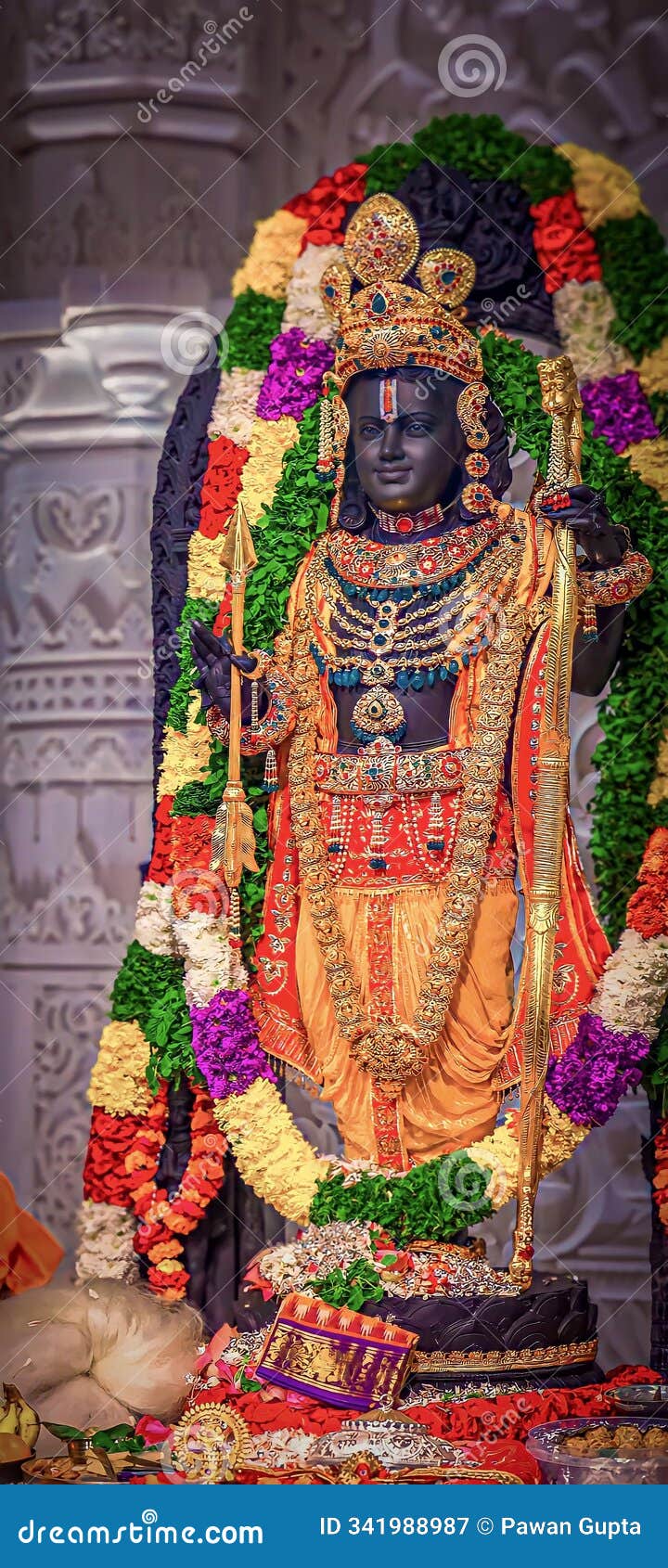 Shree ram adbhut pic stock image. Image of dire, adbhut - 341988987