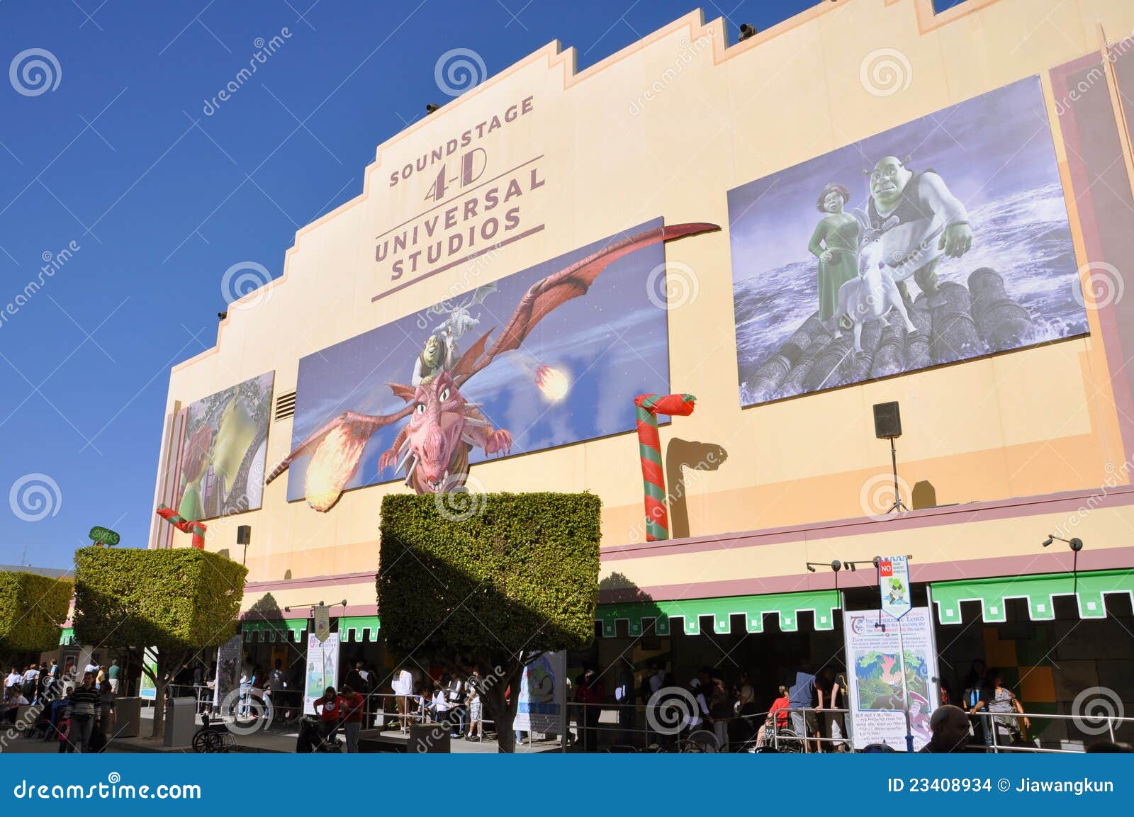 Shrek 4-D Film in Universal Studios Florida, FL, USA Editorial Stock ...
