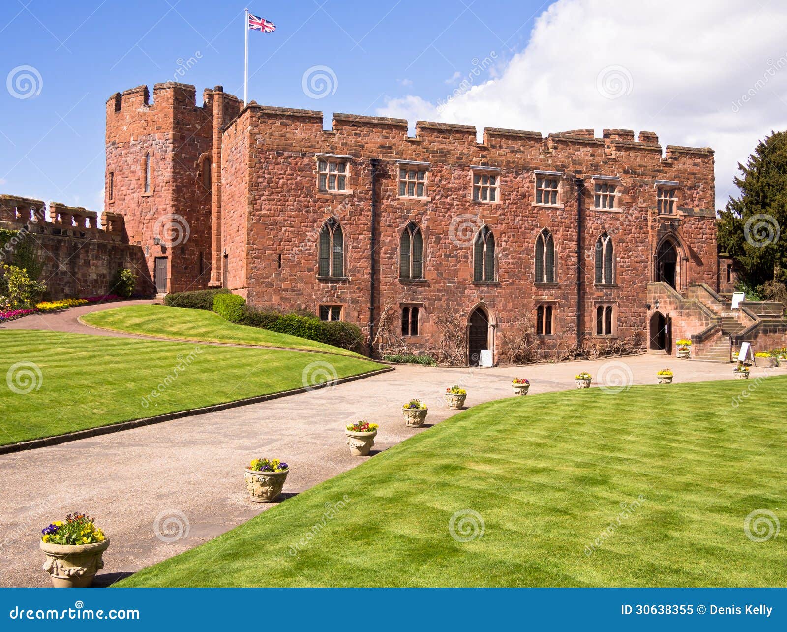 Shrewsbury Castle, Shropshire, England Royalty Free Stock Photo - Image ...