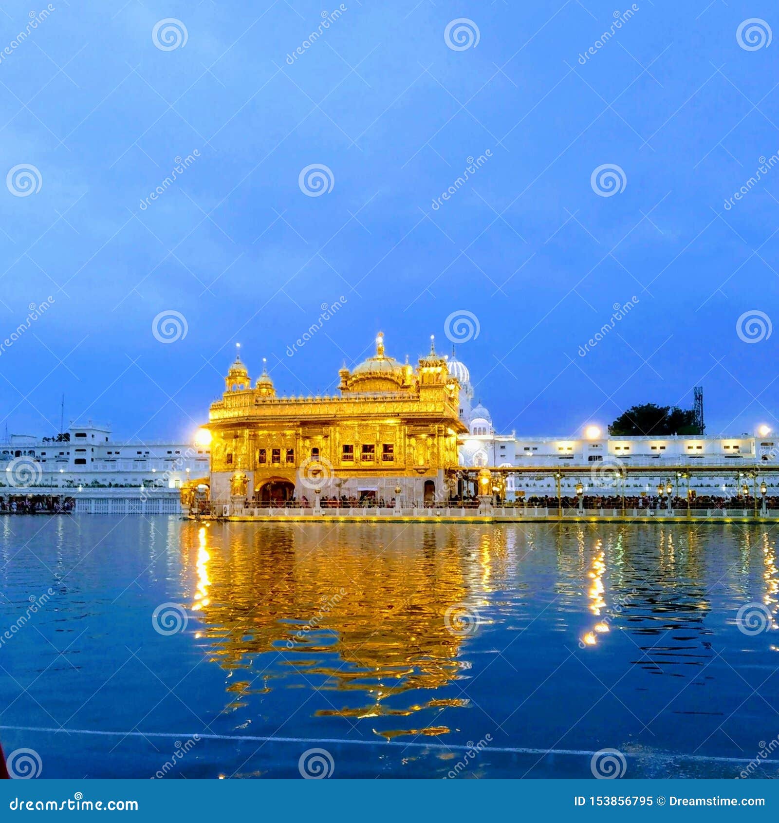 Shri Darbar Sahib Harmandir Sahib Amritsar Stock Image - Image of ...