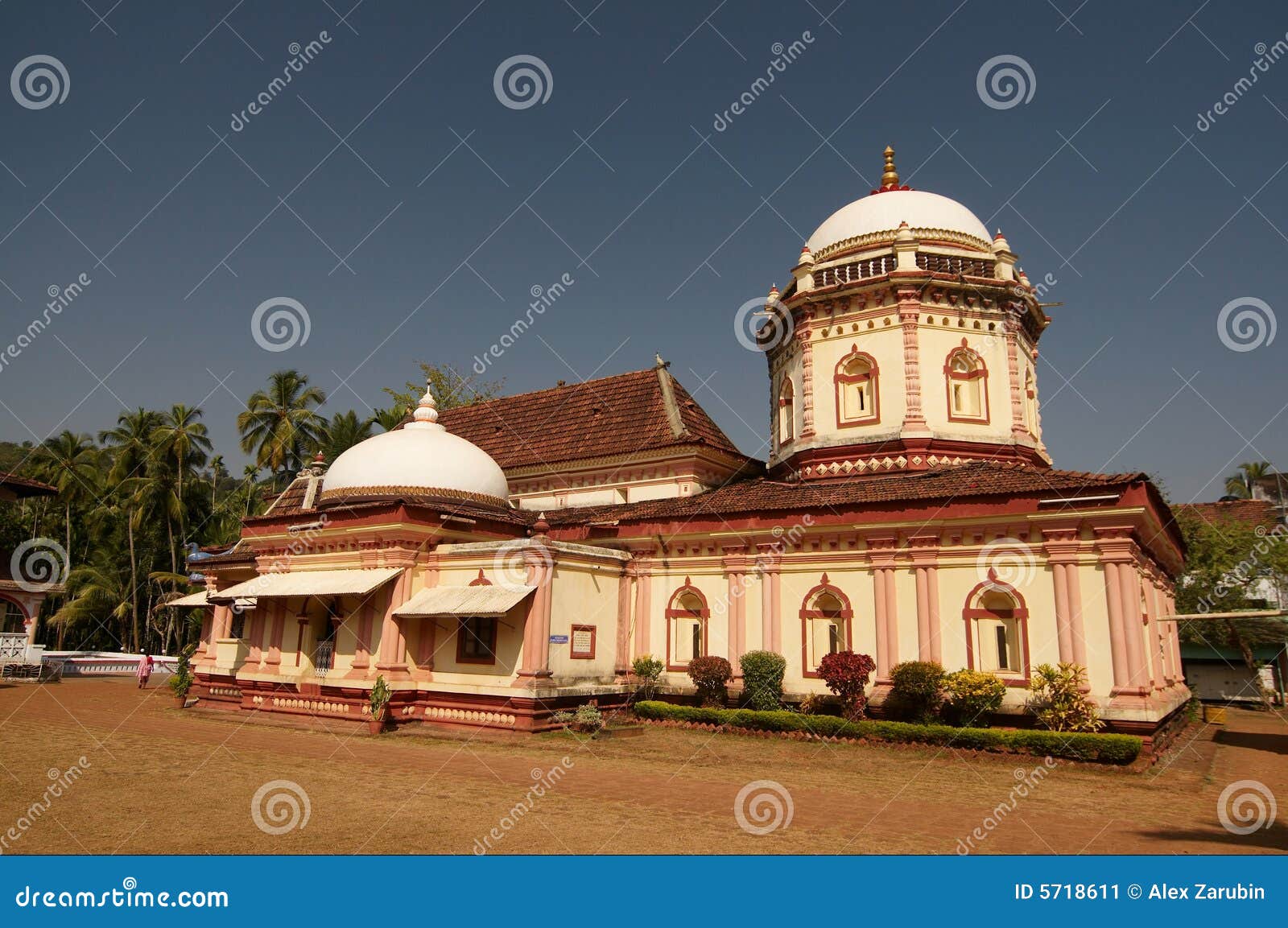 Shri Nageshi temple stock image. Image of nature, religion - 5718611