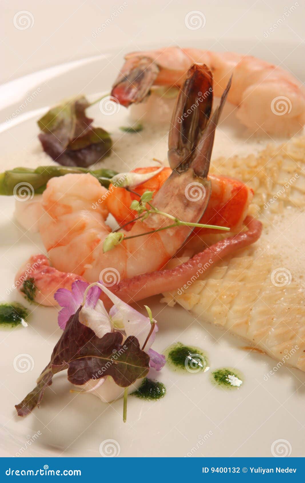 Shrimp and fish stock photo. Image of industry, food, seafood - 9400132