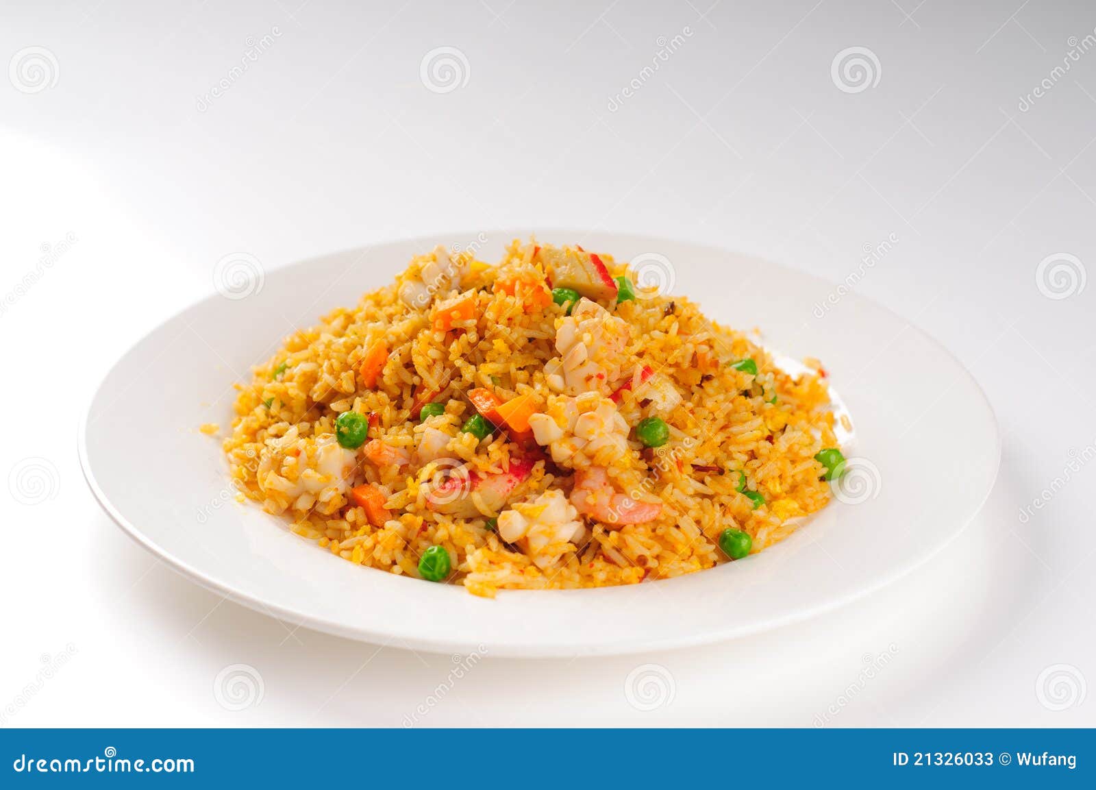 Fried Rice Balls In Bowl, Front View. Fried Rice Balls Aka Bolinho De ...